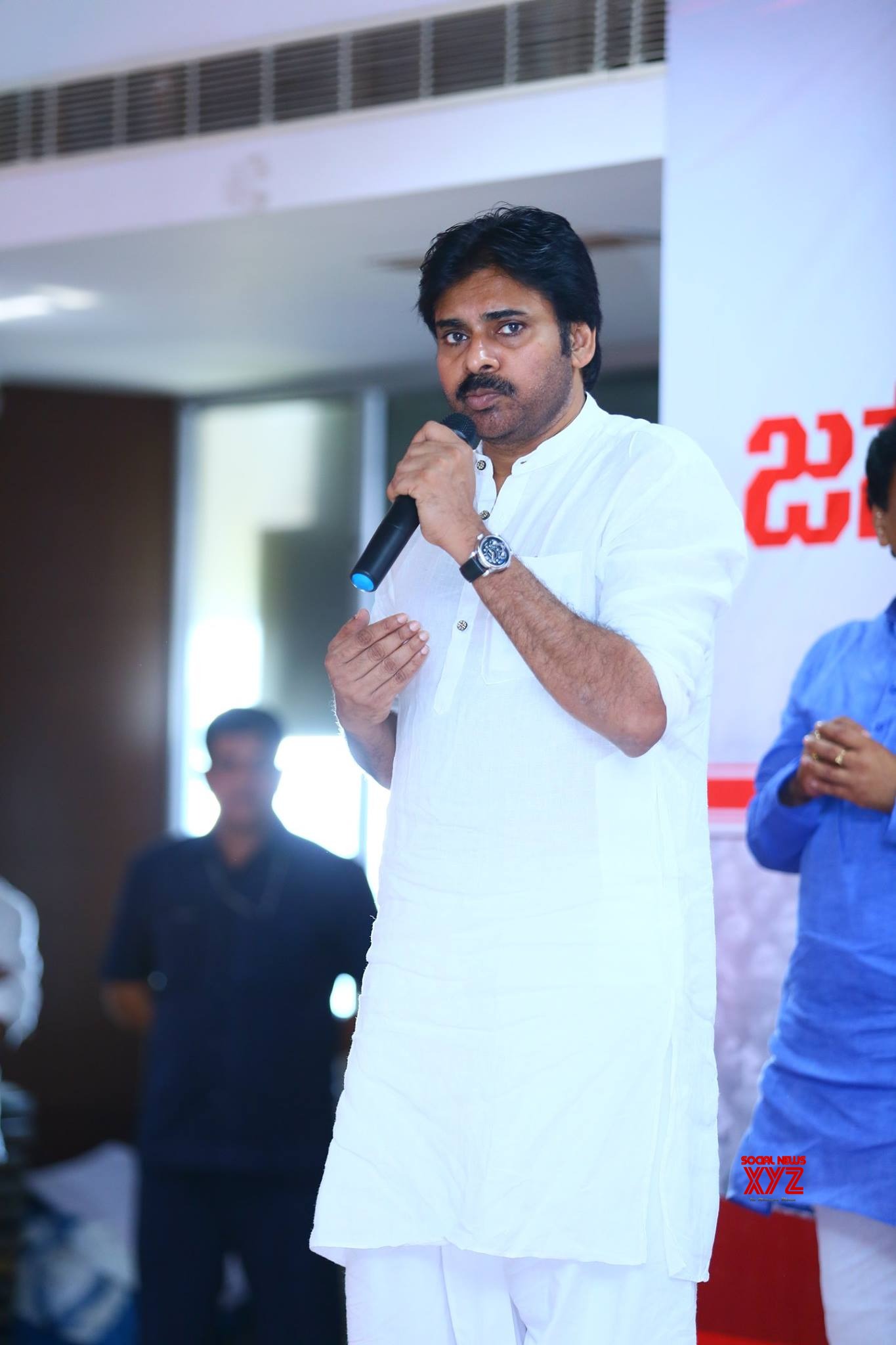 Janasena Chief Pawan Kalyan Interacts With Jaggampeta Janasainiks At Kakinada - Gallery - Social ...