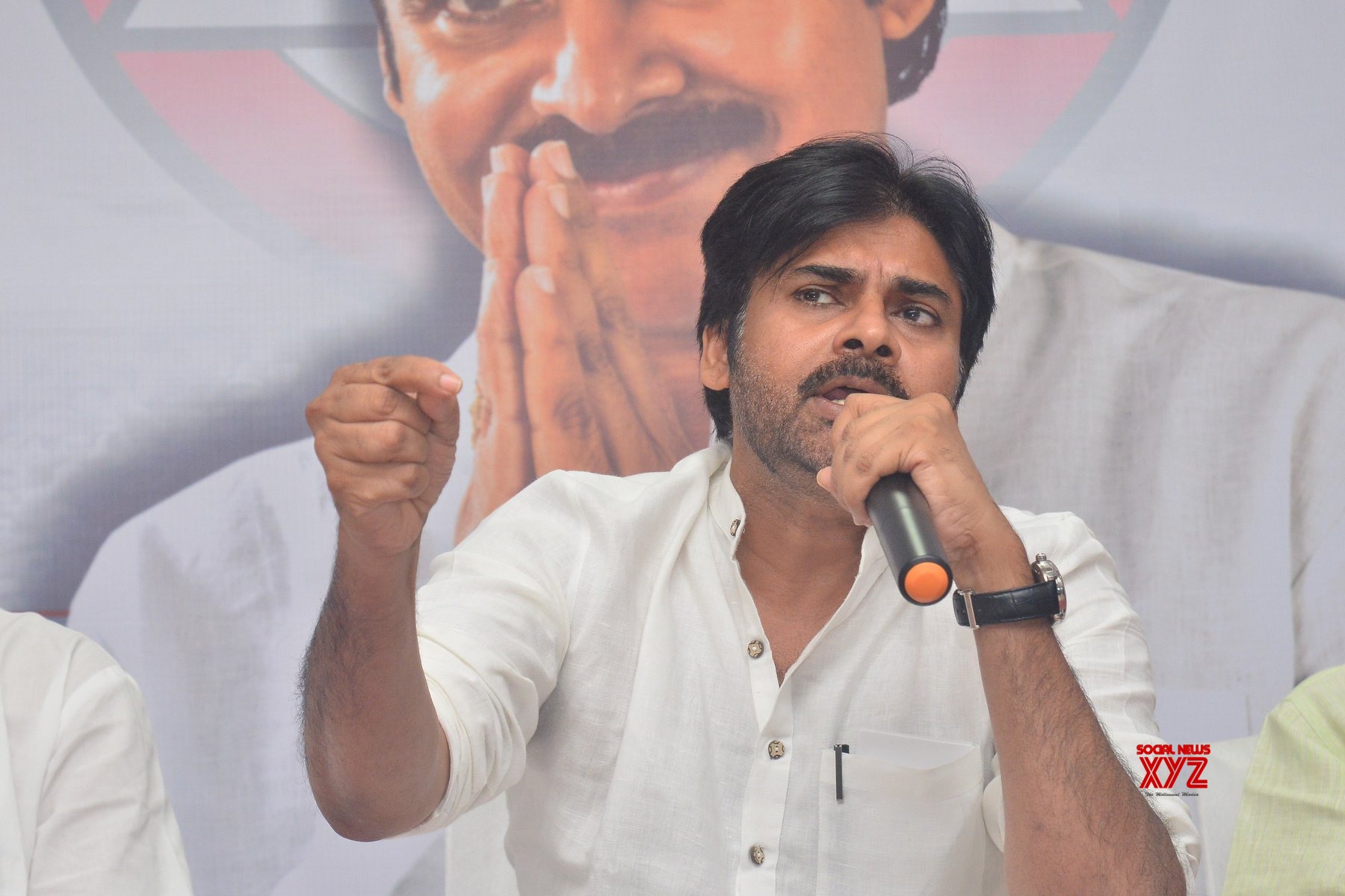 Janasena Chief Pawan Kalyan Press Meet At Kakinada - Gallery - Social News XYZ