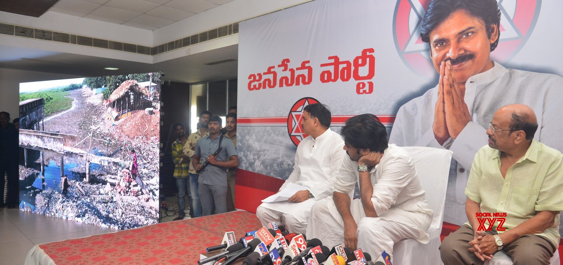 Janasena Chief Pawan Kalyan Press Meet At Kakinada - Gallery - Social News XYZ