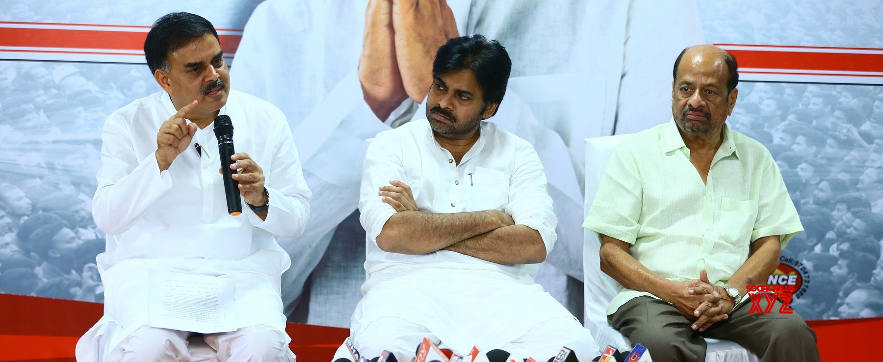 Janasena Chief Pawan Kalyan Press Meet At Kakinada - Gallery - Social News XYZ