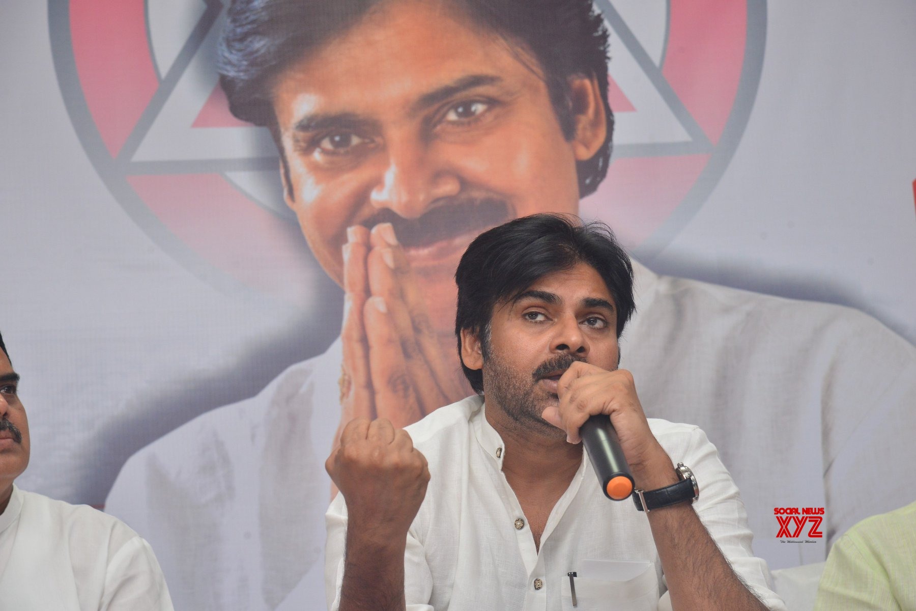 Janasena Chief Pawan Kalyan Press Meet At Kakinada - Gallery - Social News XYZ