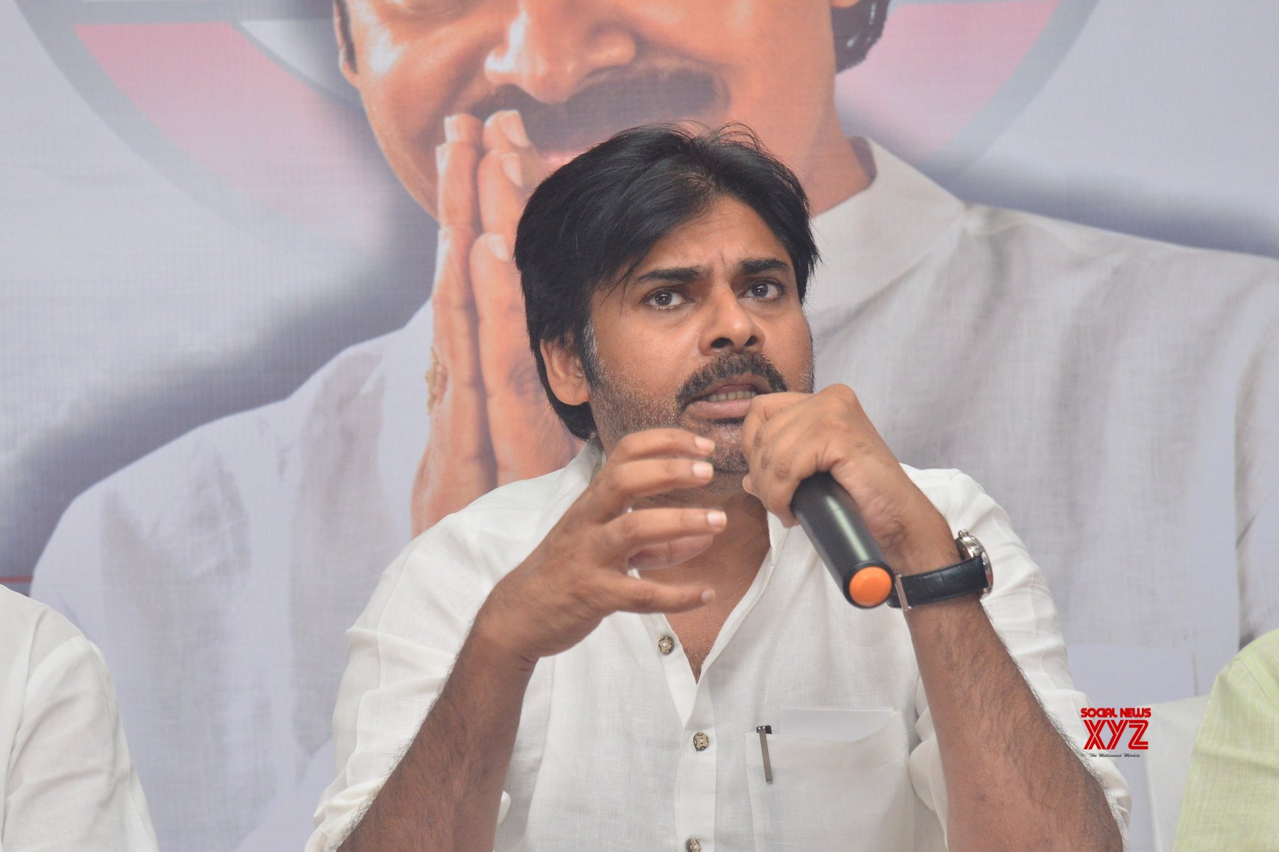 Janasena Chief Pawan Kalyan Press Meet At Kakinada - Gallery - Social News XYZ