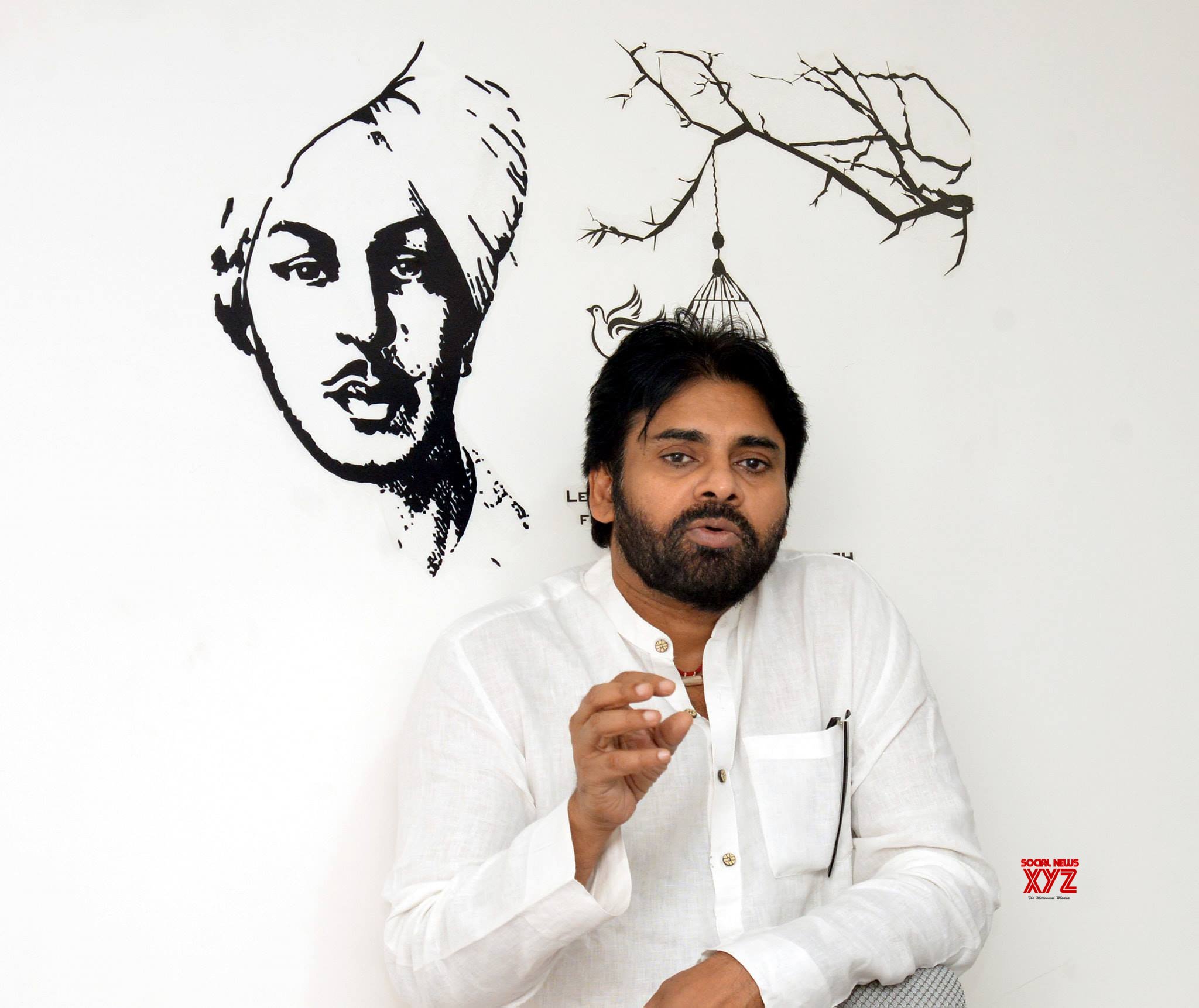 JanaSena Chief Pawan Kalyan Meeting With Kurnool District Leaders - Gallery - Social News XYZ