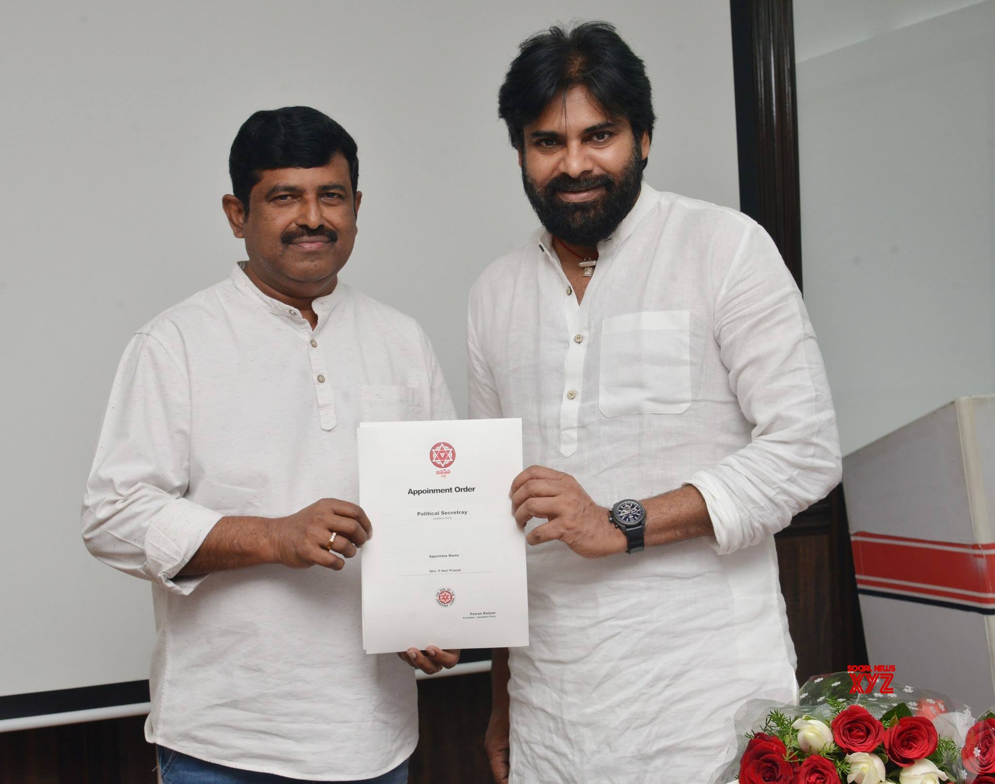 JanaSena Chief Pawan Kalyan Appointed Hari Prasad As JanaSena Party Political Secretary ...