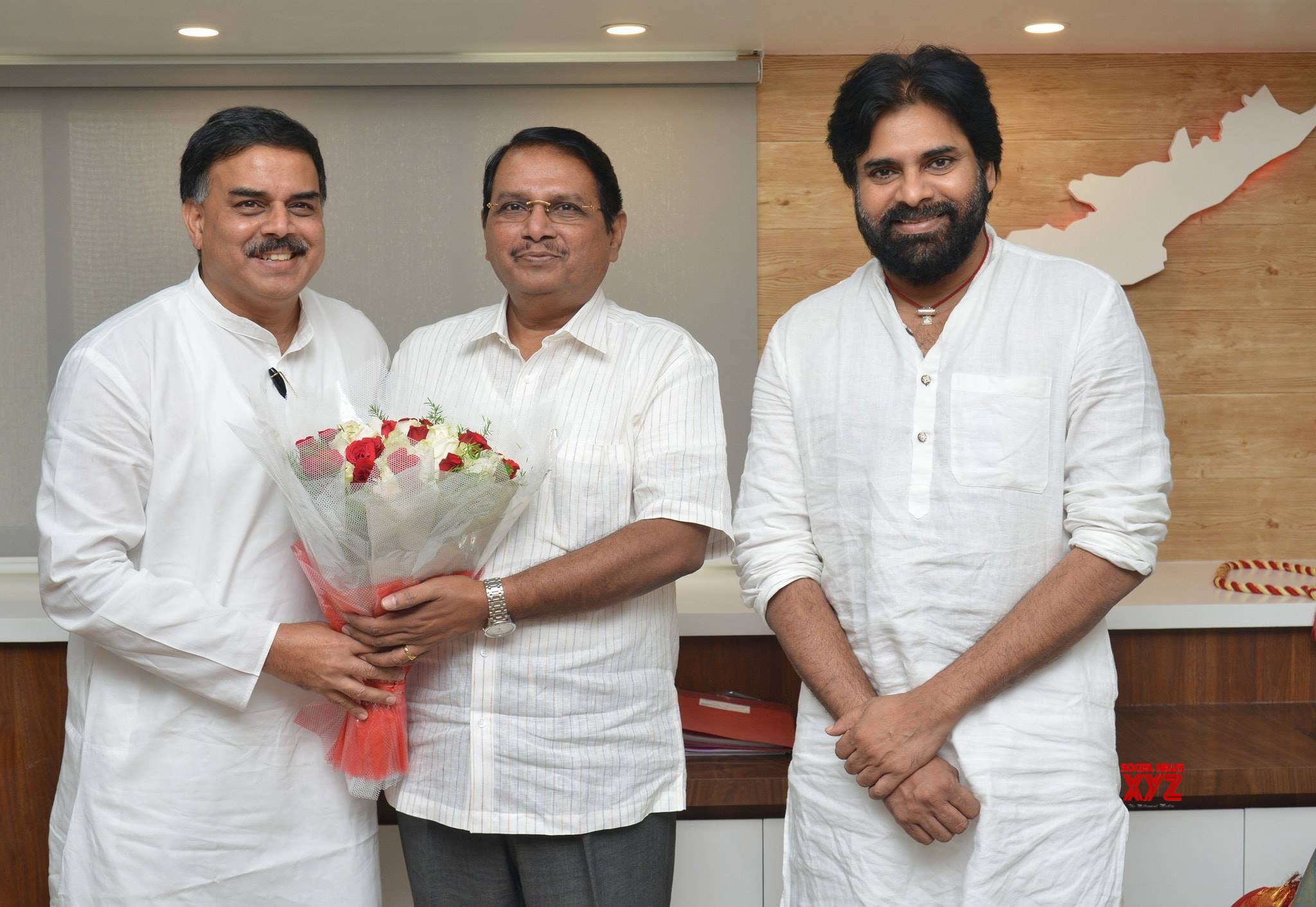 JanaSena Chief Pawan Kalyan Welcomes Tamilnadu Ex Chief Secretary Ram ...