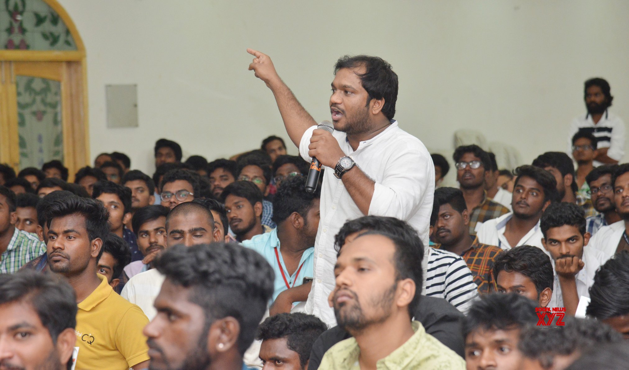 JanaSena Chief Pawan Kalyan Interaction With Students In Chittoor District - Gallery - Social ...