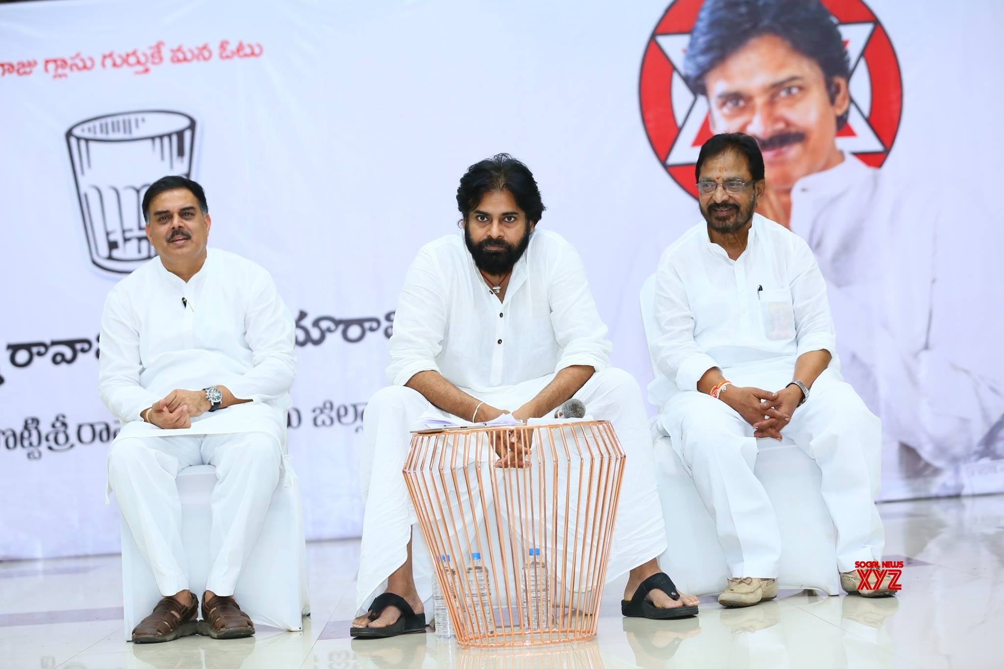 JanaSena Chief Pawan Kalyan Interaction With Nellore District Students - Gallery - Social News XYZ