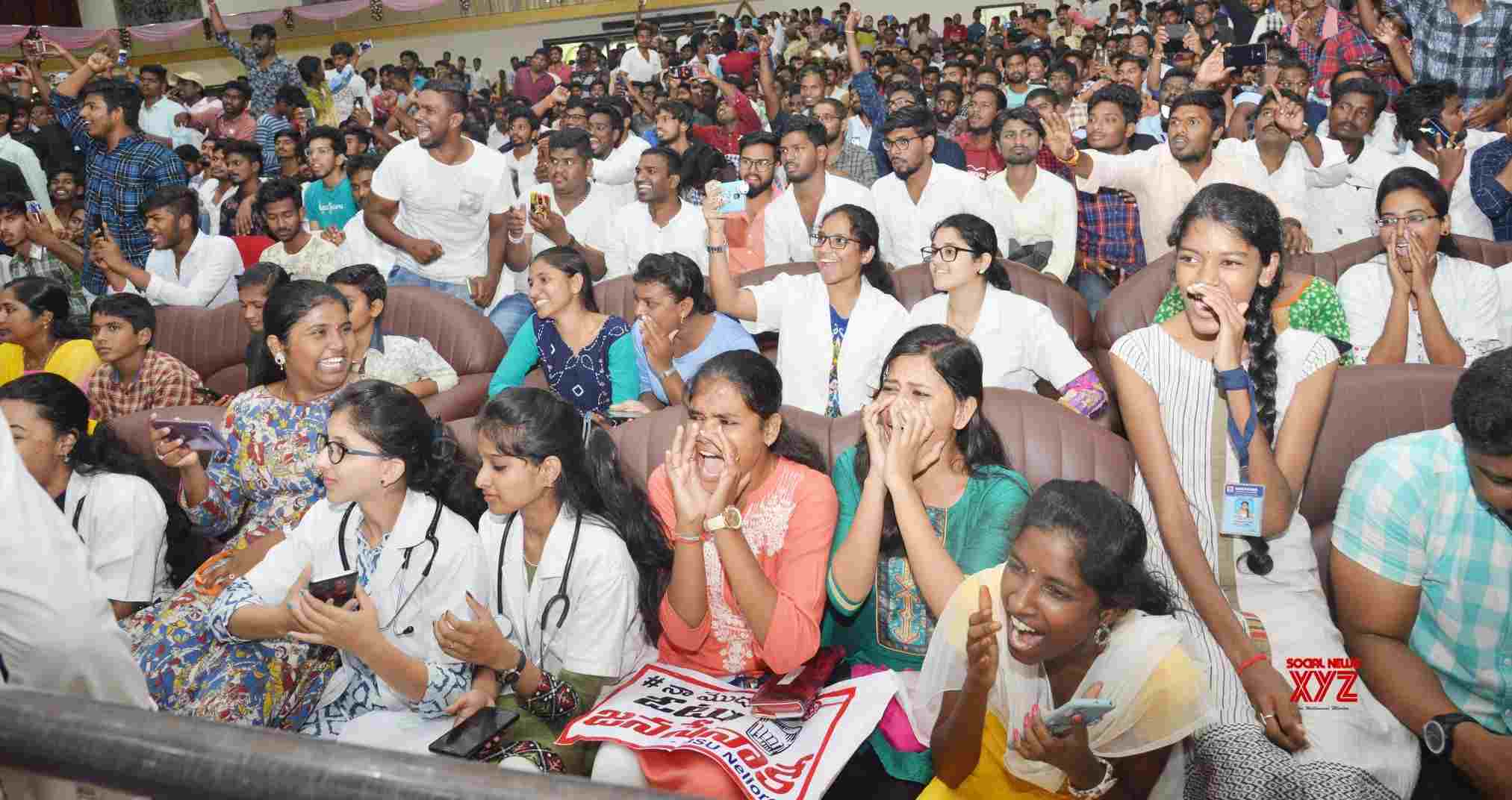 JanaSena Chief Pawan Kalyan Interaction With Nellore District Students - Gallery - Social News XYZ