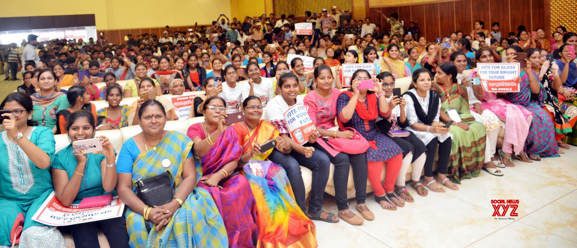 JanaSena Chief Pawan Kalyan Interaction With Students And VeeraMahila In Prakasam District ...