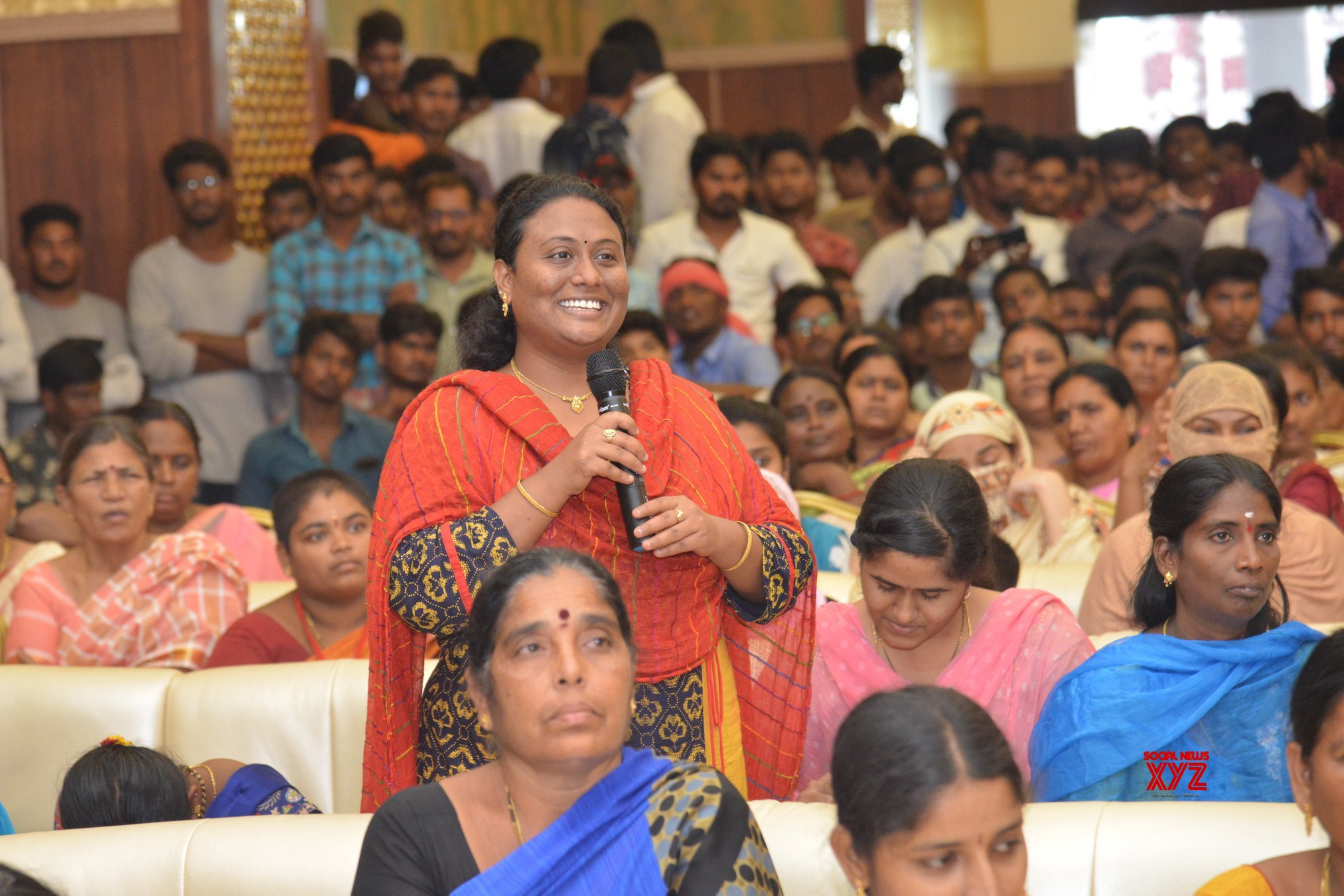 JanaSena Chief Pawan Kalyan Interaction With Students And VeeraMahila In Prakasam District ...