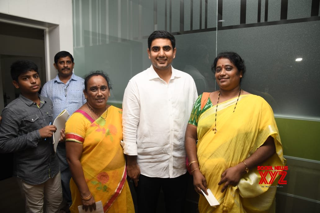 Nara Lokesh Meets With TDP Party Workers And Fans - Gallery - Social News XYZ