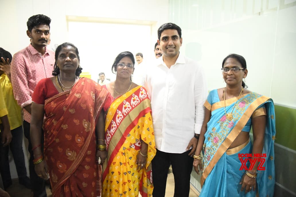 Nara Lokesh Meets With TDP Party Workers And Fans - Gallery - Social News XYZ
