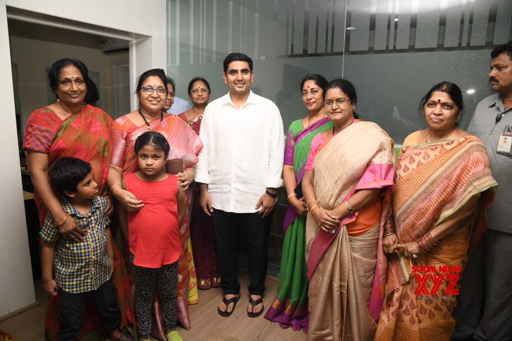 Nara Lokesh Meets With TDP Party Workers And Fans - Gallery - Social News XYZ
