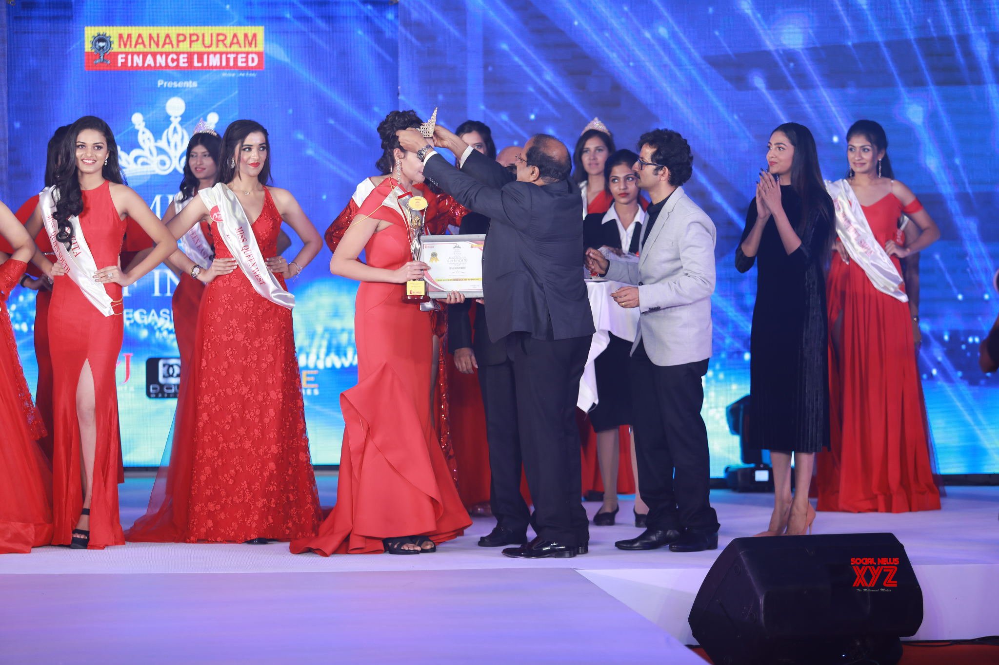 Ms Tanya Sinha From Jharkhand Crowned Manappuram Miss Queen Of India ...