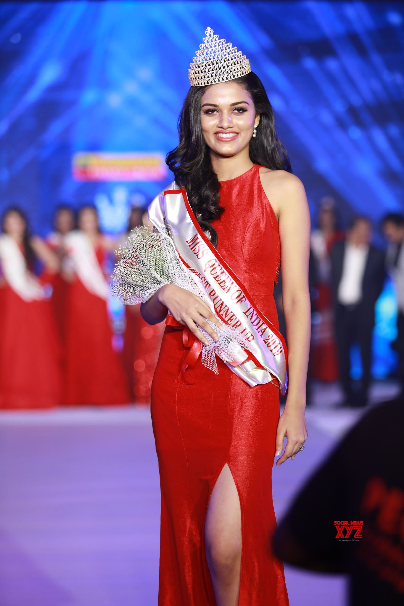 Ms Tanya Sinha From Jharkhand Crowned Manappuram Miss Queen Of India ...