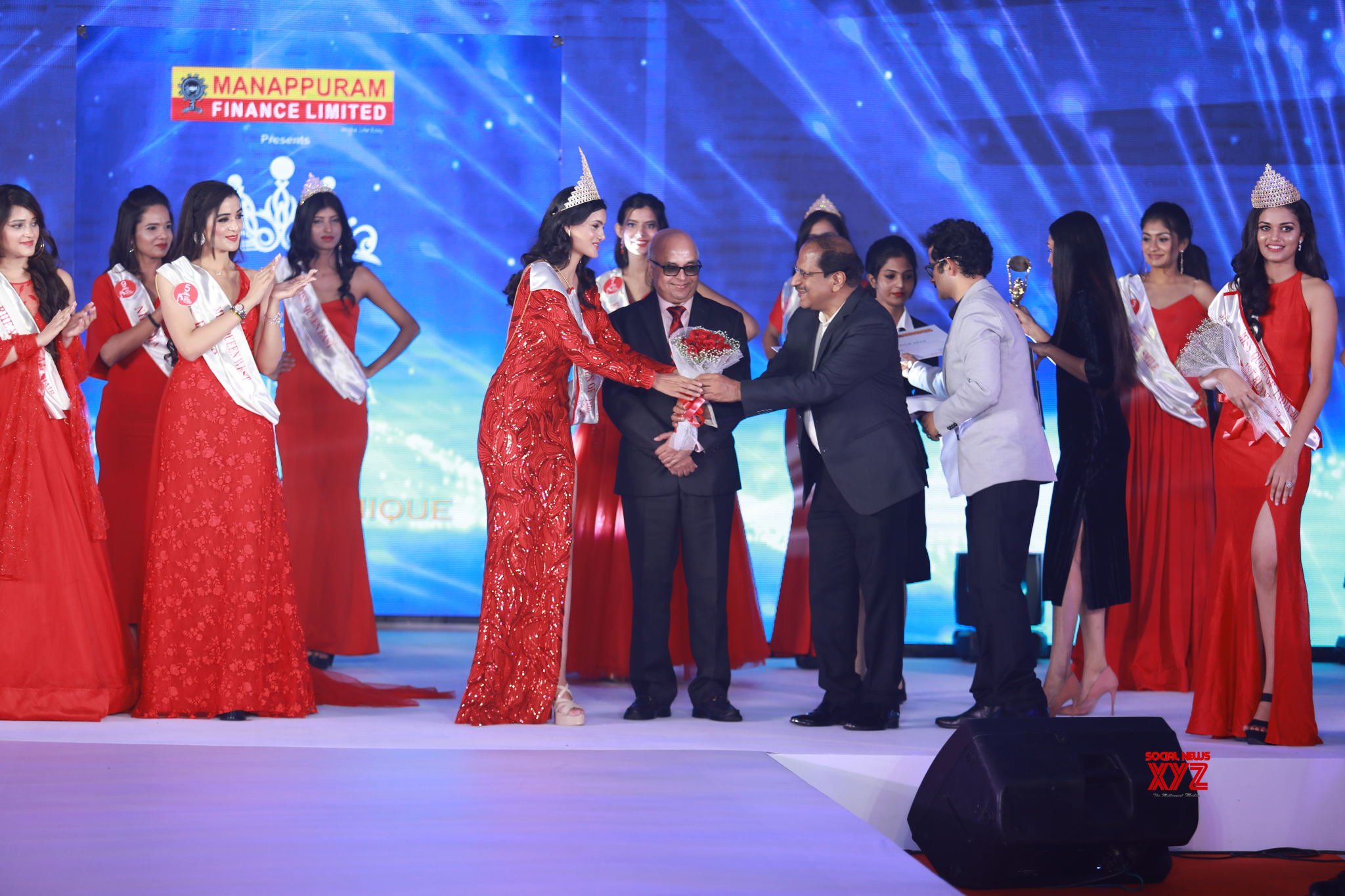 Ms Tanya Sinha From Jharkhand Crowned Manappuram Miss Queen Of India ...
