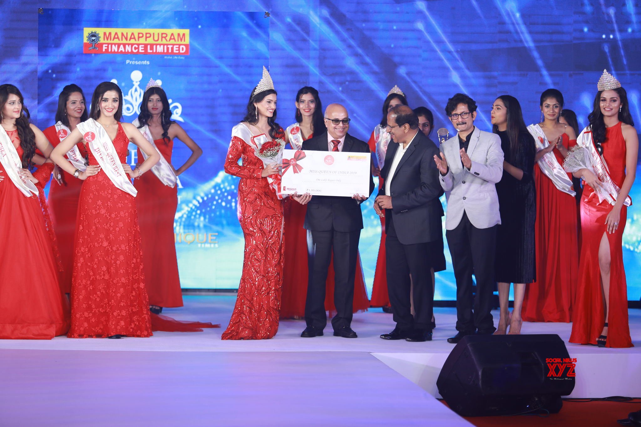 Ms Tanya Sinha From Jharkhand Crowned Manappuram Miss Queen Of India ...