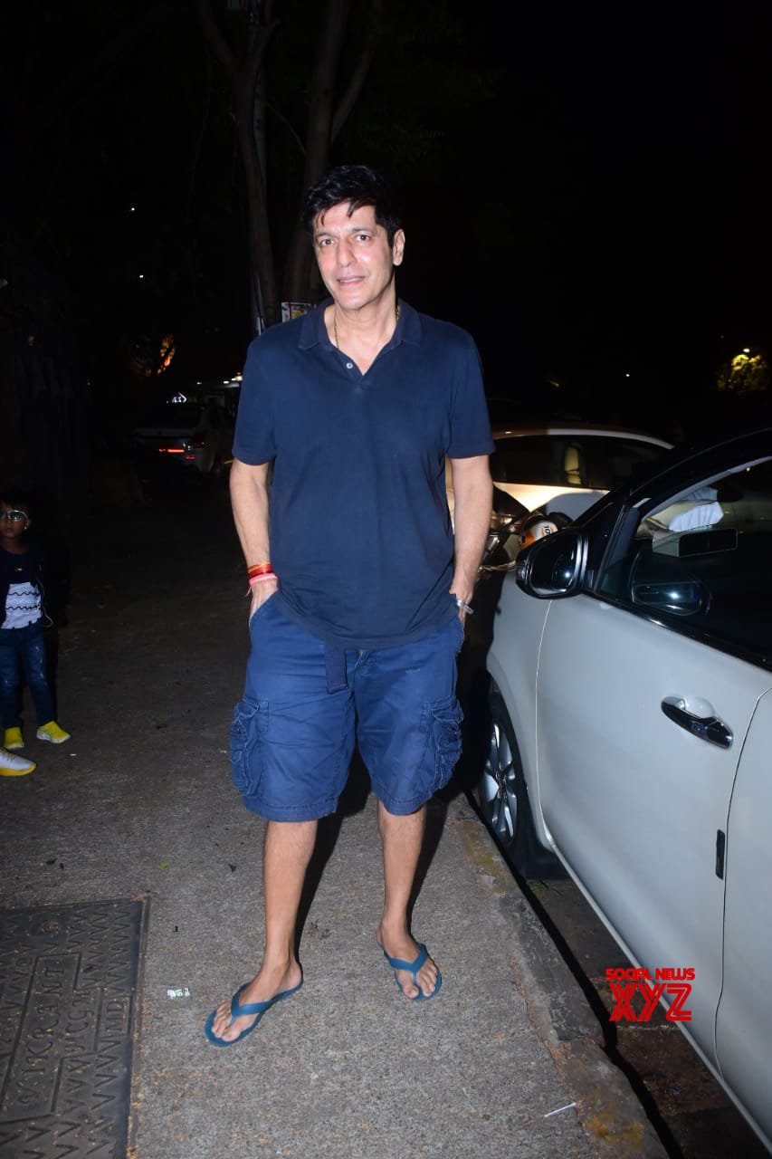 Chunky Pandey Spotted At Salon In Bandra - Gallery - Social News XYZ