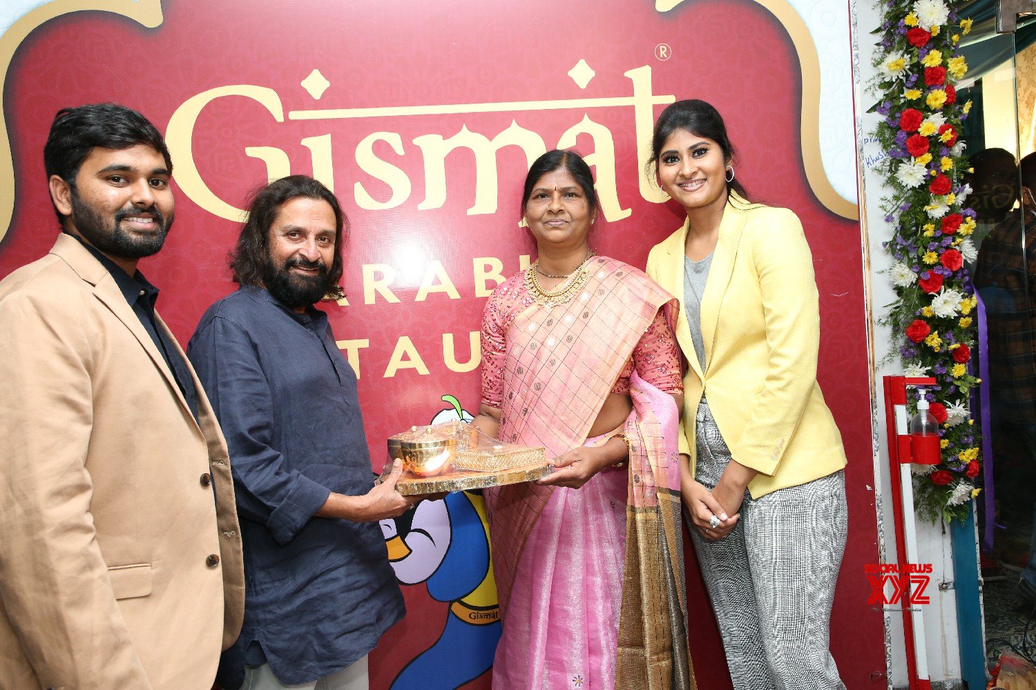 South Film Star Maker Satyanand Launches Gismat Mandi Arabic Restaurant ...