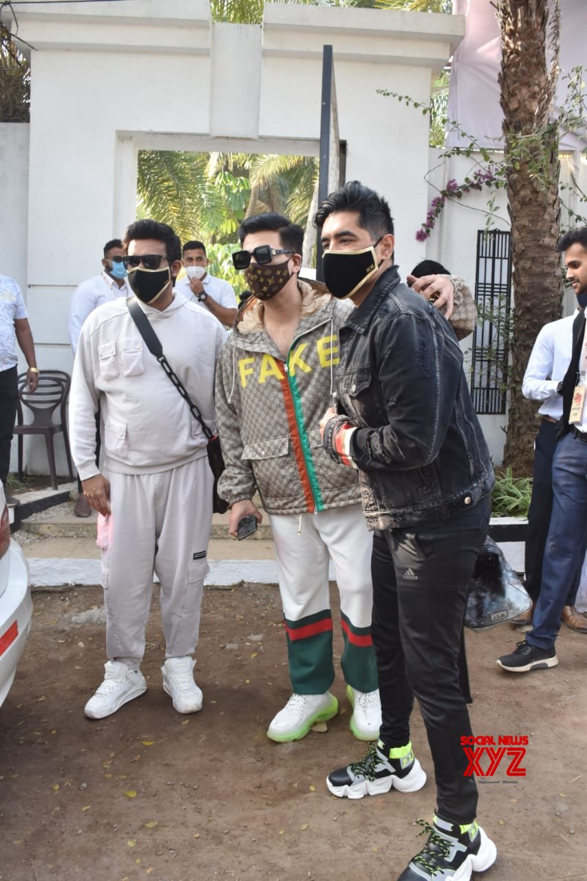 Karan Johar - Manish Malhotra And Shashank Khaitan LeavingPost Wedding ...
