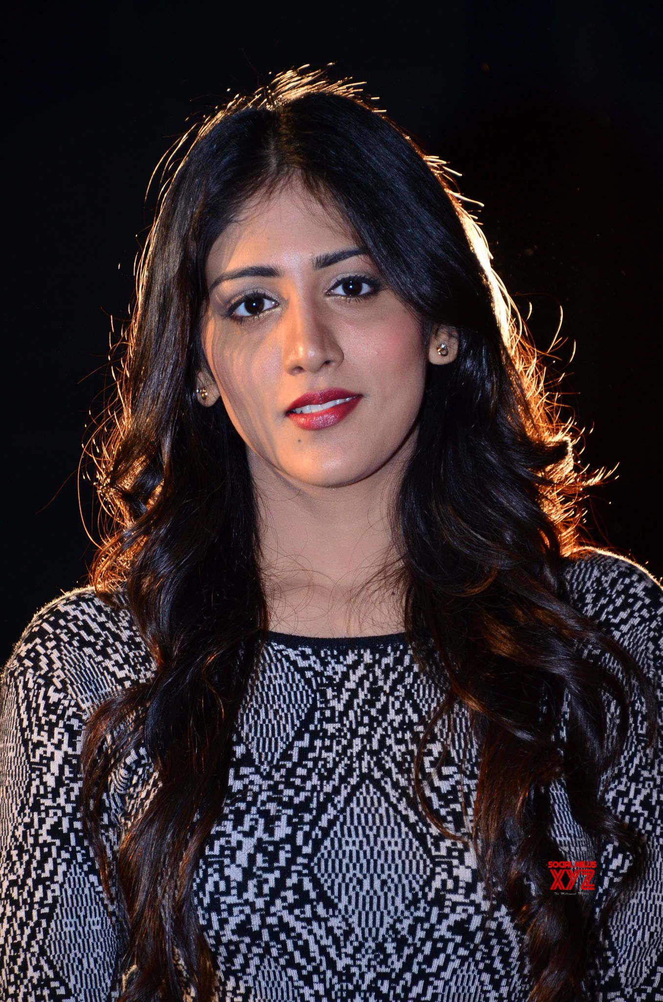 Actress Chandini Chowdary Stills From Howrah Bridge Movie Pressmeet ...