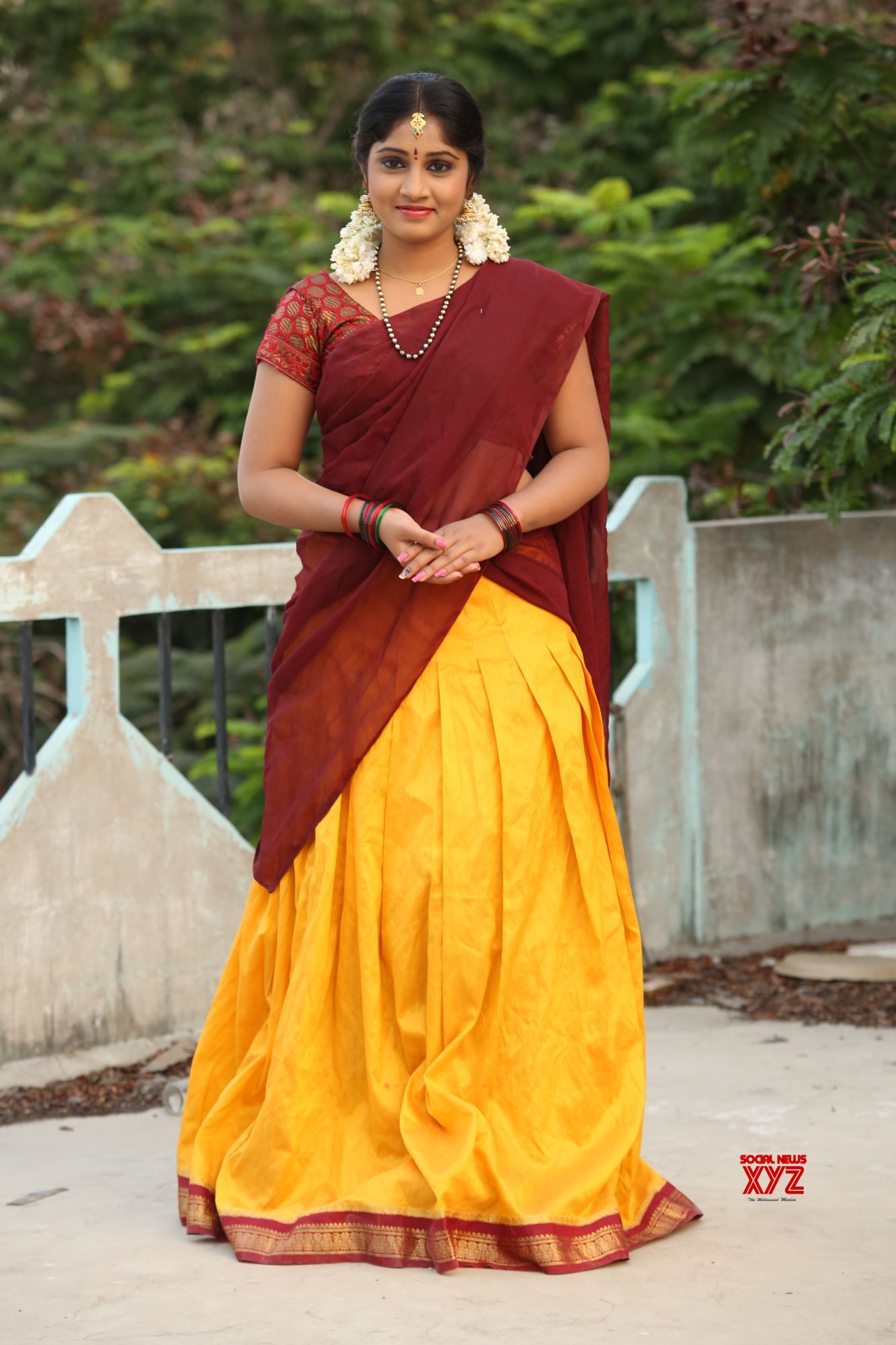 Actress Gagana Stills - Social News XYZ