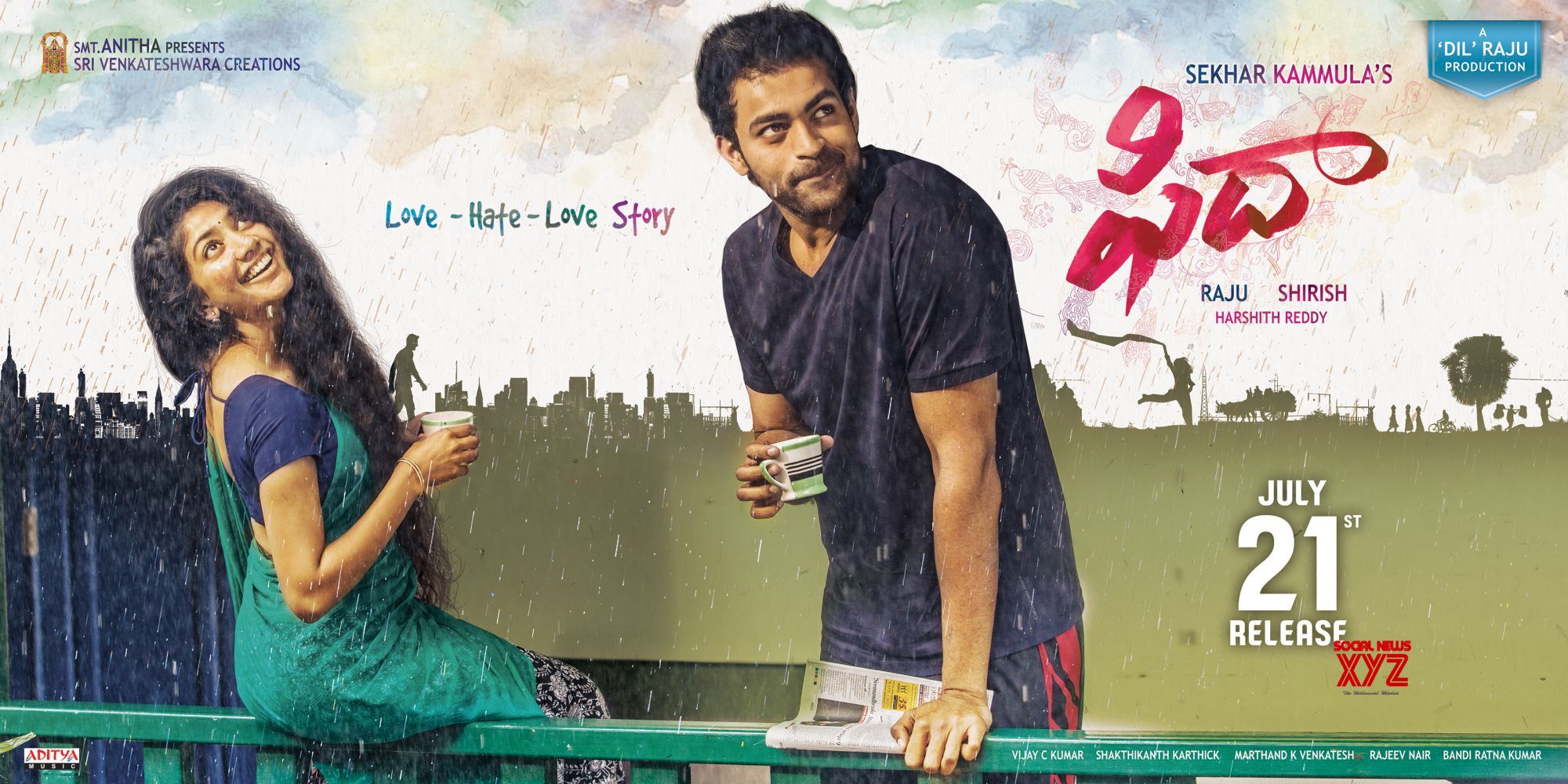 Fidaa Movie Stills And Posters - Social News XYZ