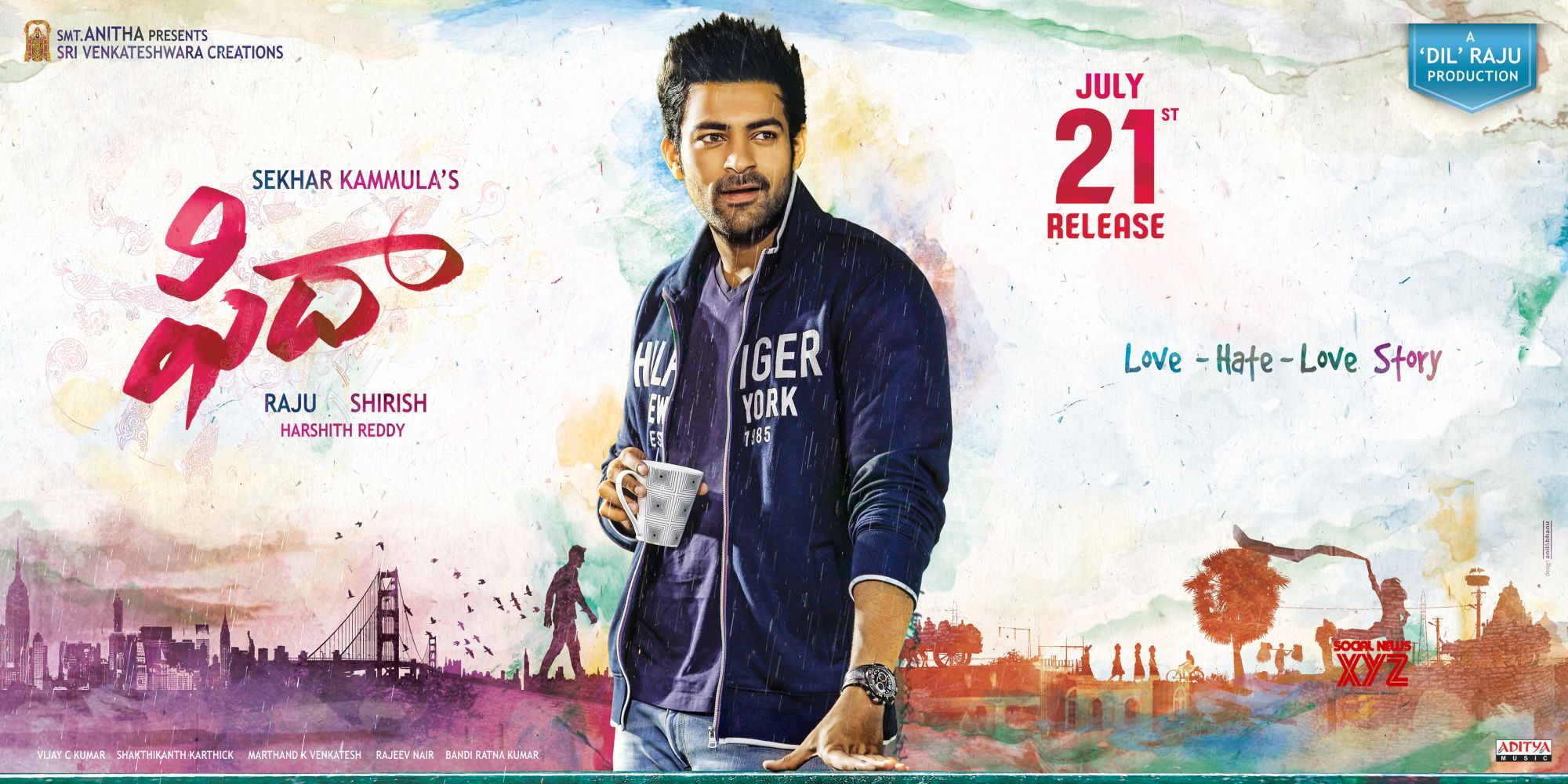 Fidaa Movie Stills And Posters - Social News XYZ