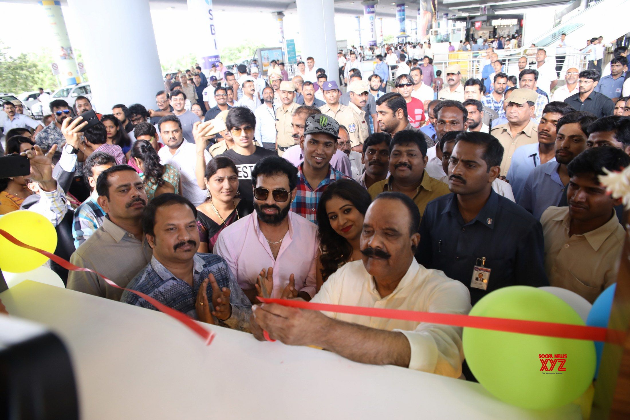 Tollywood Celebs At Hyderabadi Chai Adda Launch At RGIA - Social News XYZ