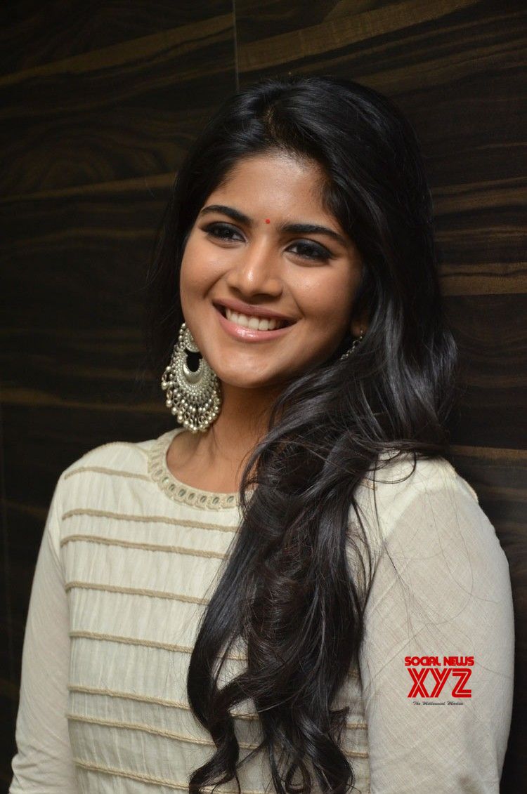 Actress Megha Aakash Stills From LIE Movie Pre Release Function ...