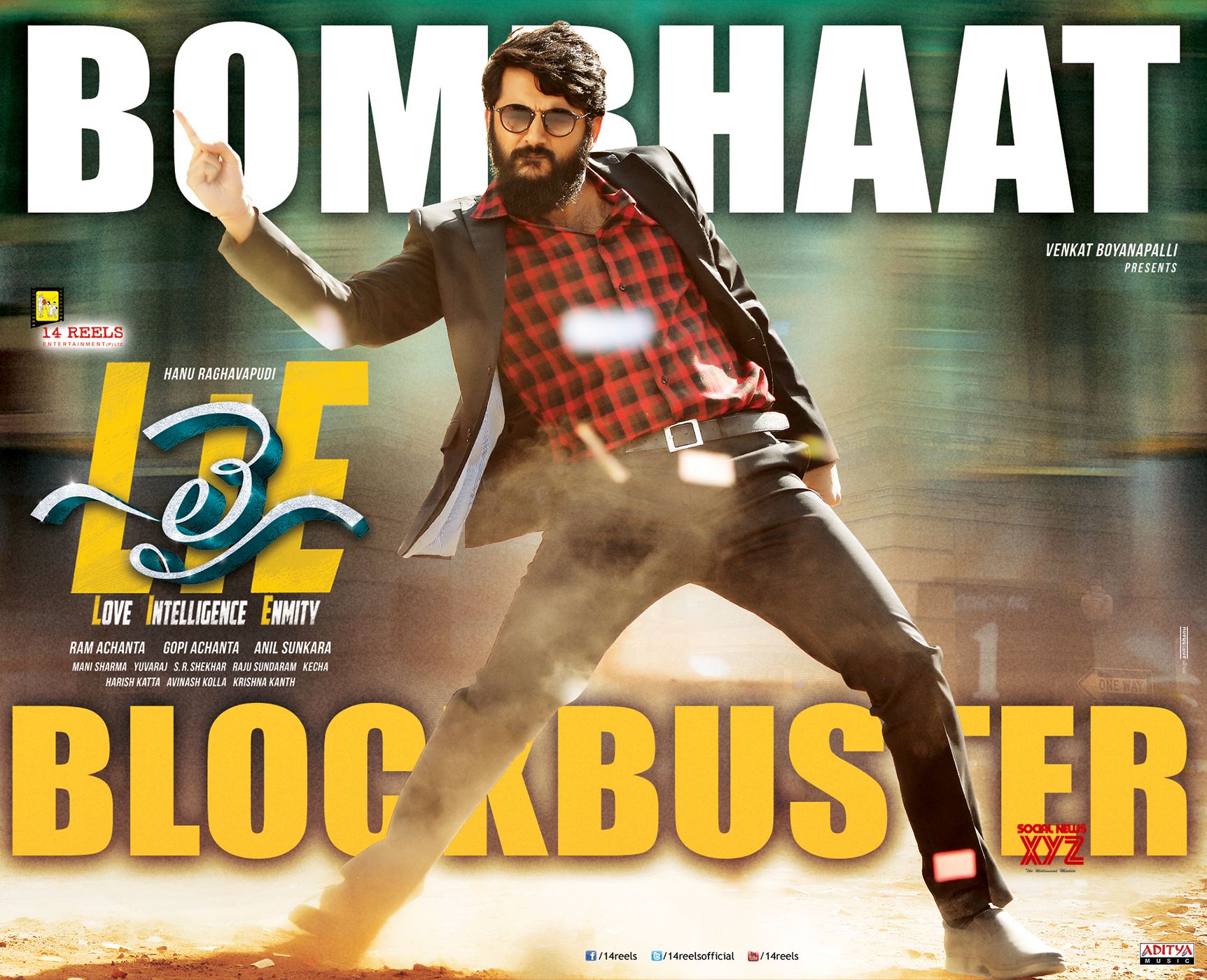 Lie Bombhaat Blockbuster Posters - Social News XYZ