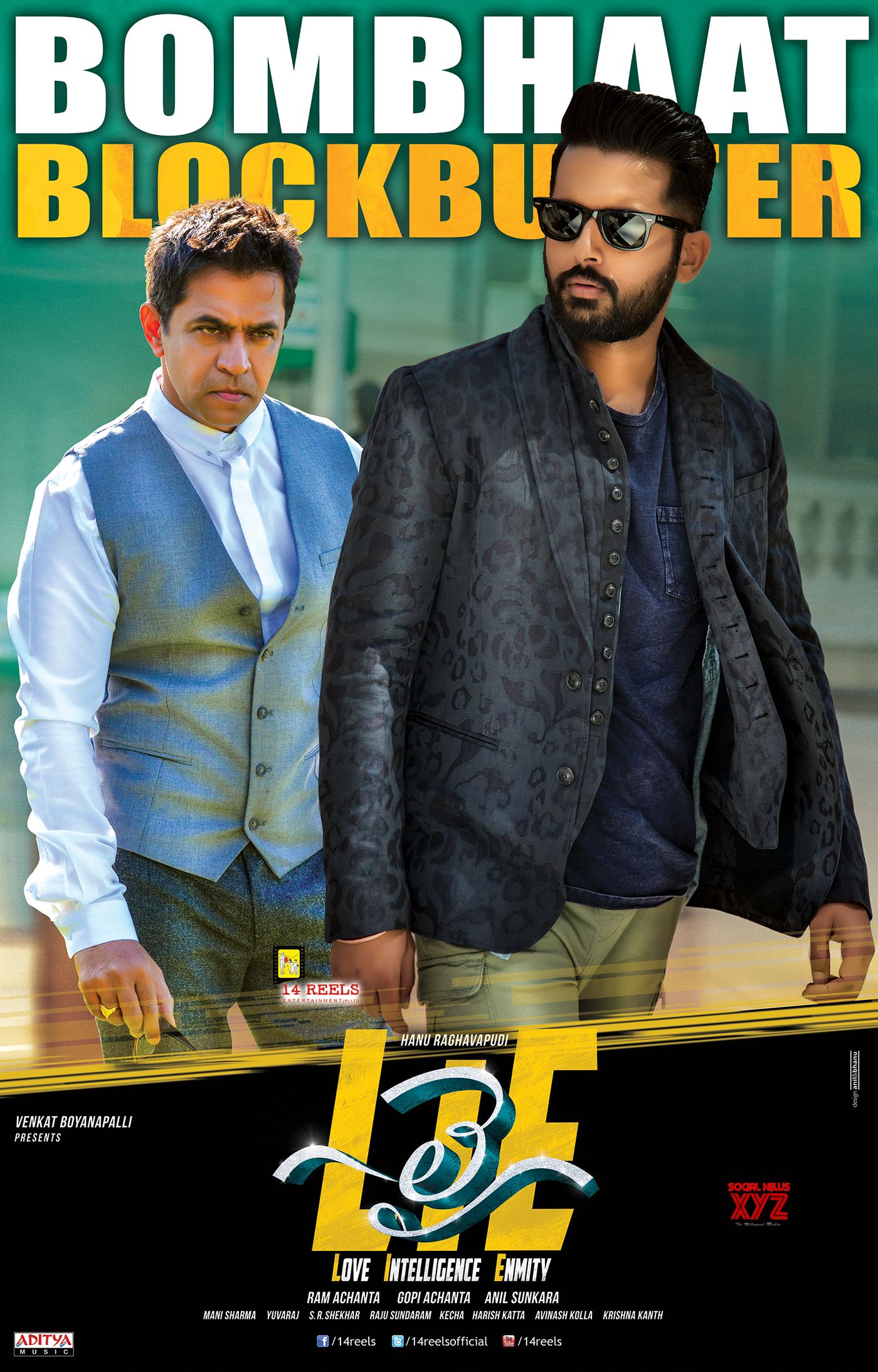 Lie Bombhaat Blockbuster Posters - Social News XYZ
