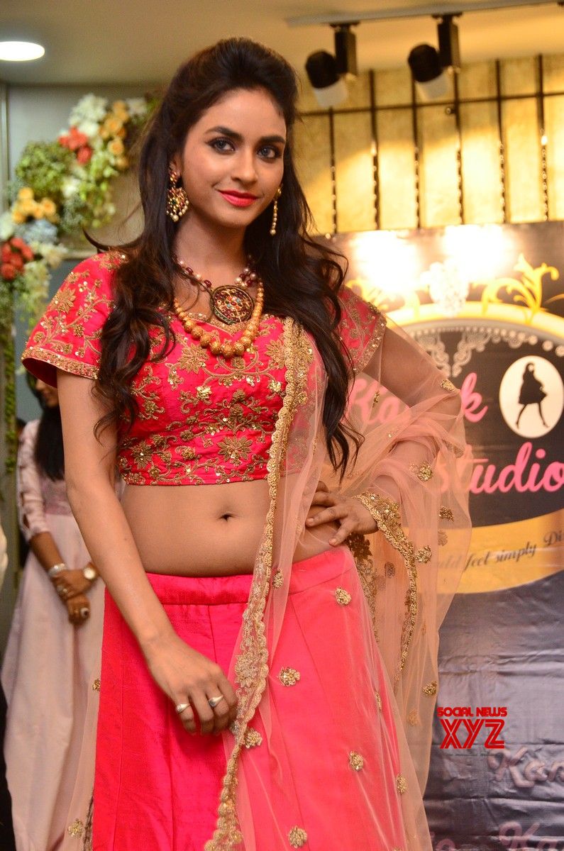 Actress Pooja Sree Stills From Kanak Designer Studio Launch Fashion ...