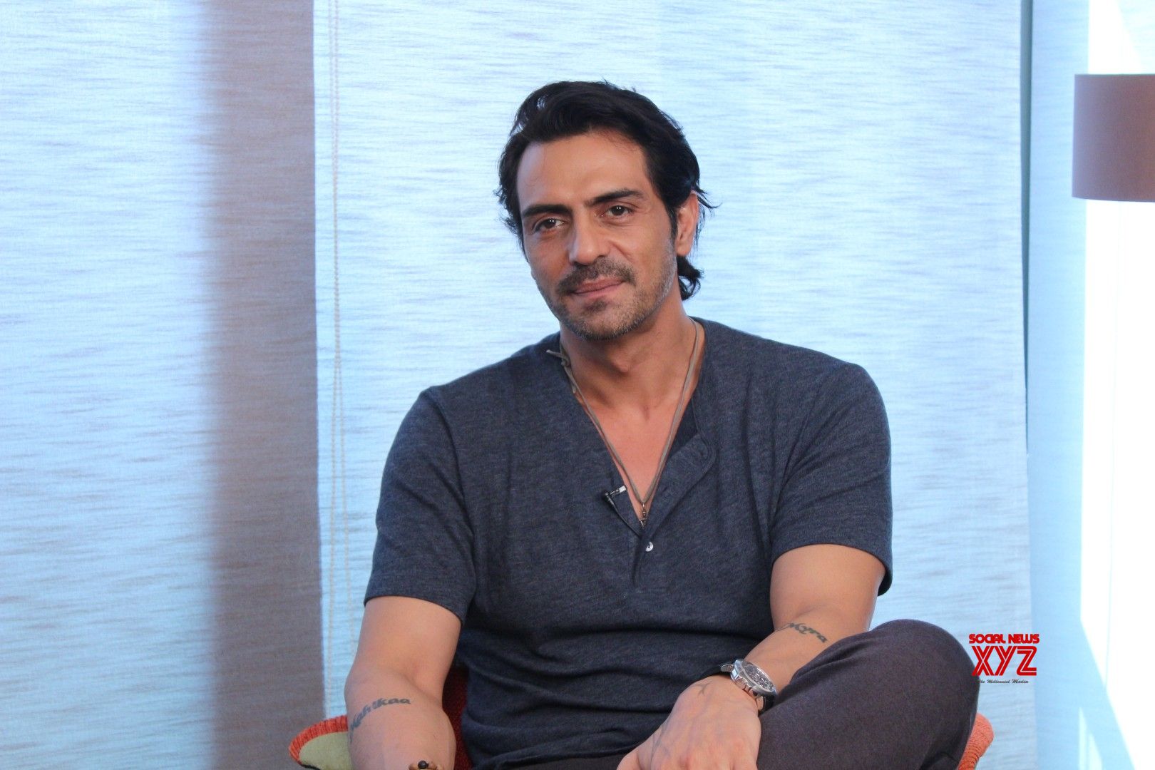 Mumbai: Interview of film "Daddy" â â Arjun Rampal - Social News XYZ