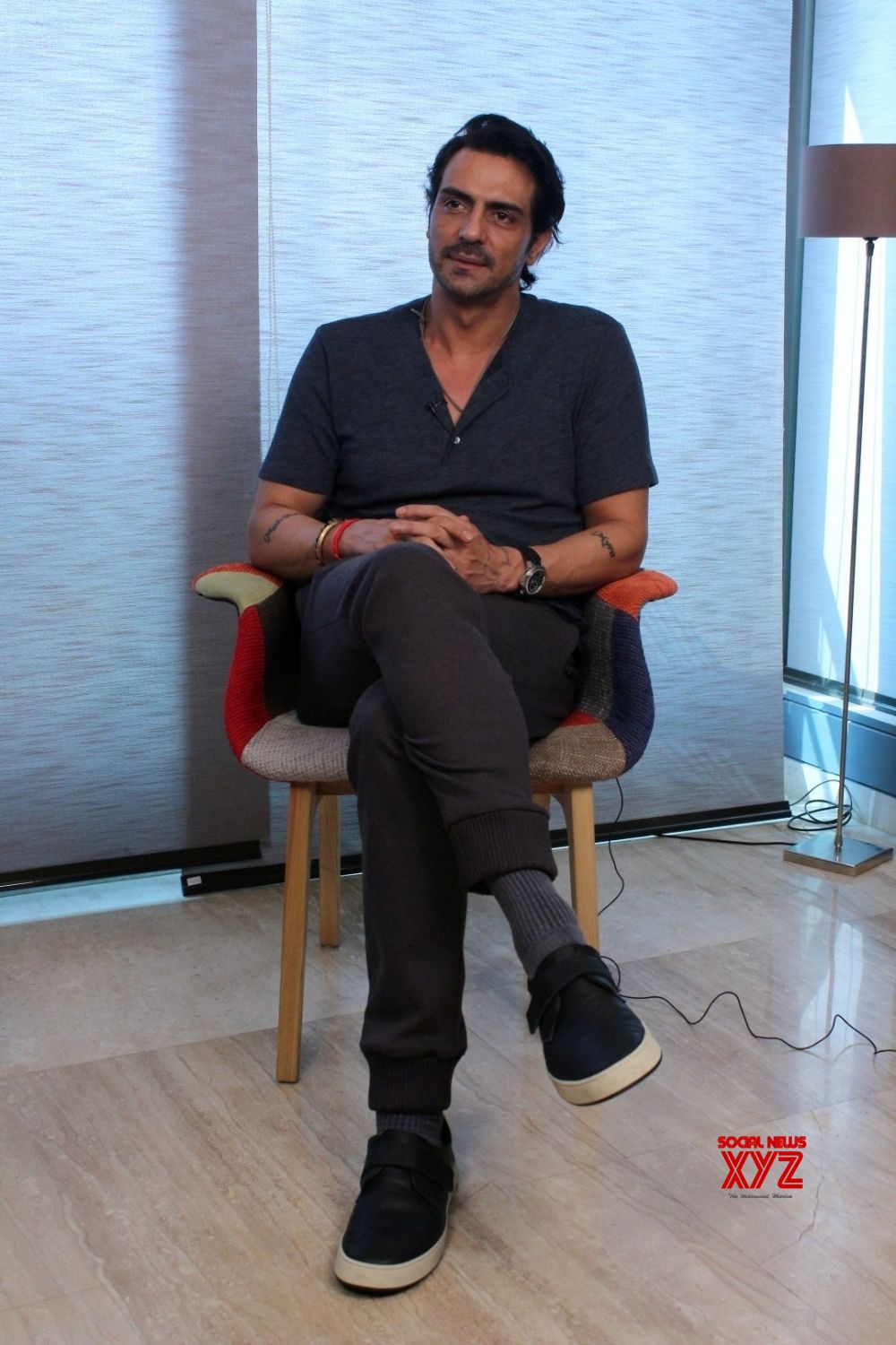 Mumbai: Interview of film "Daddy" â â Arjun Rampal - Social News XYZ