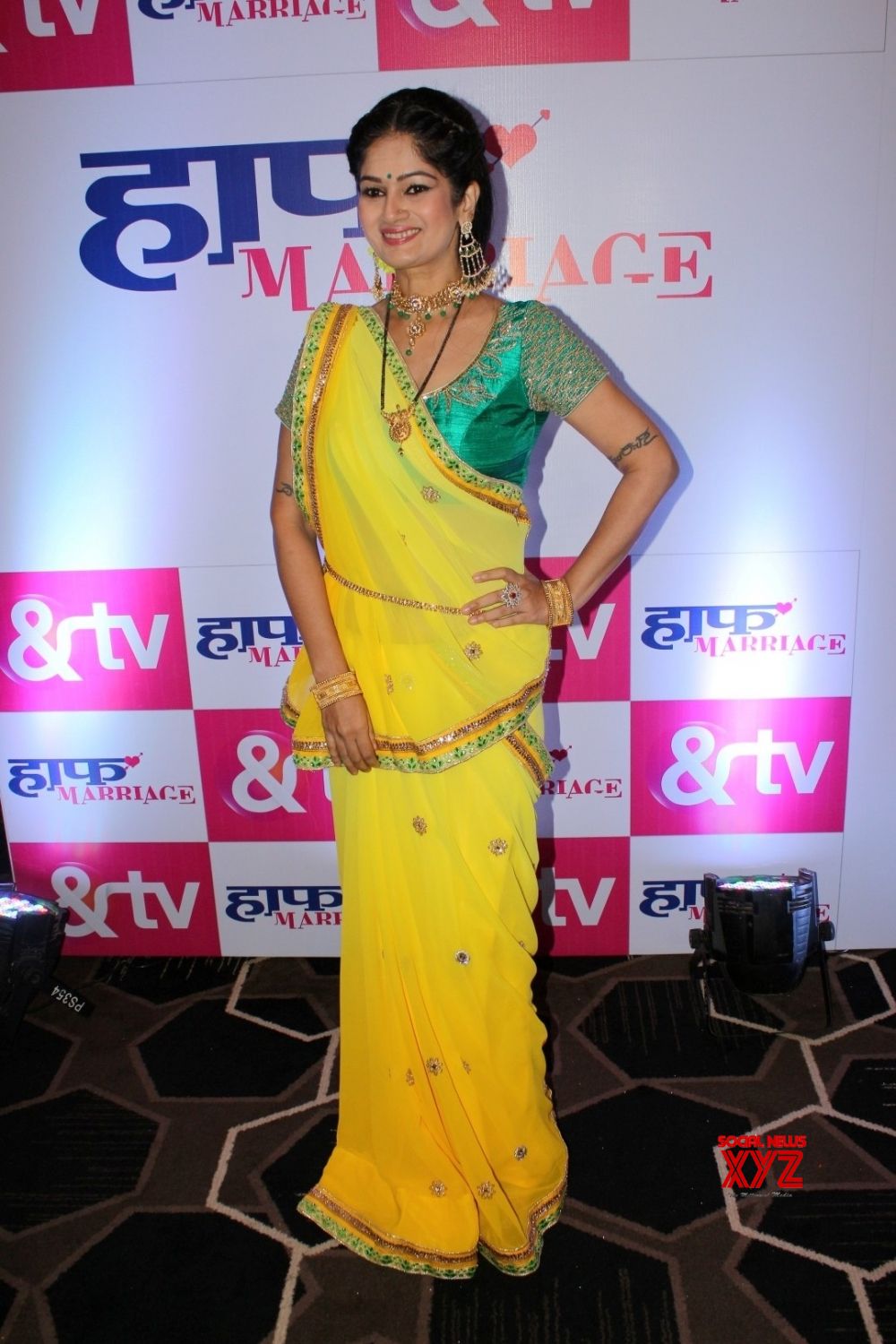 Launch of show "Half Marriage" - Tanuj Miglani and Priyanka Purohit ...