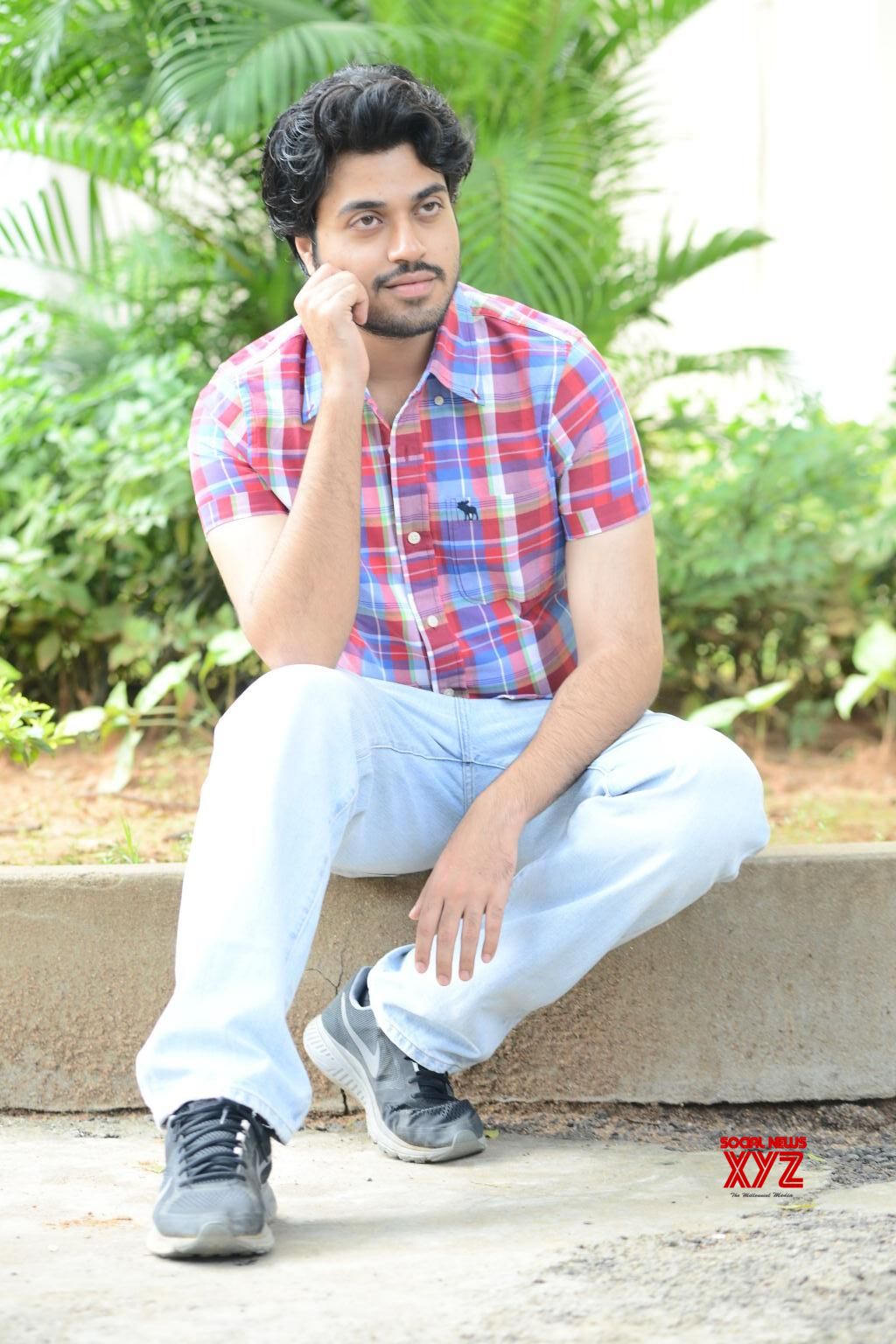 Gulf Movie Hero Chetan Maddineni Interview Stills - Social News XYZ
