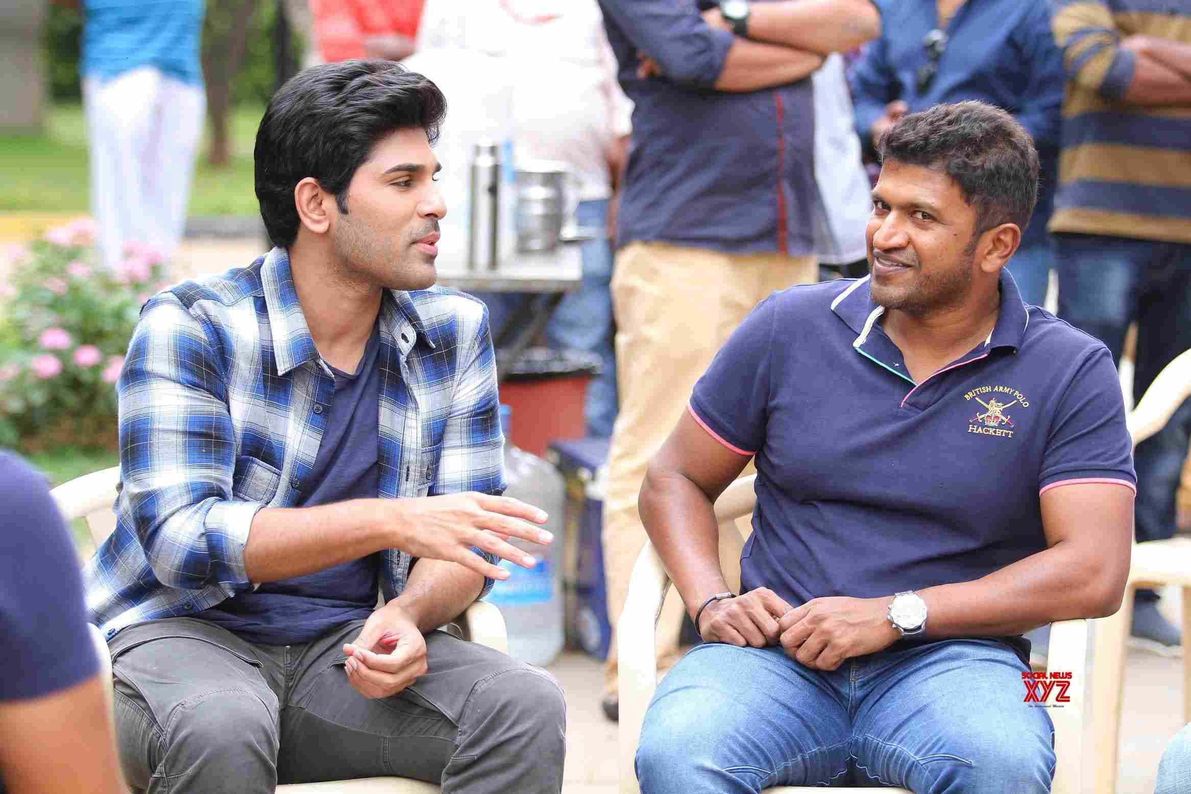 Kannada Superstar Puneeth Rajkumar Visits Allu Sirish's Okka Kshanam ...