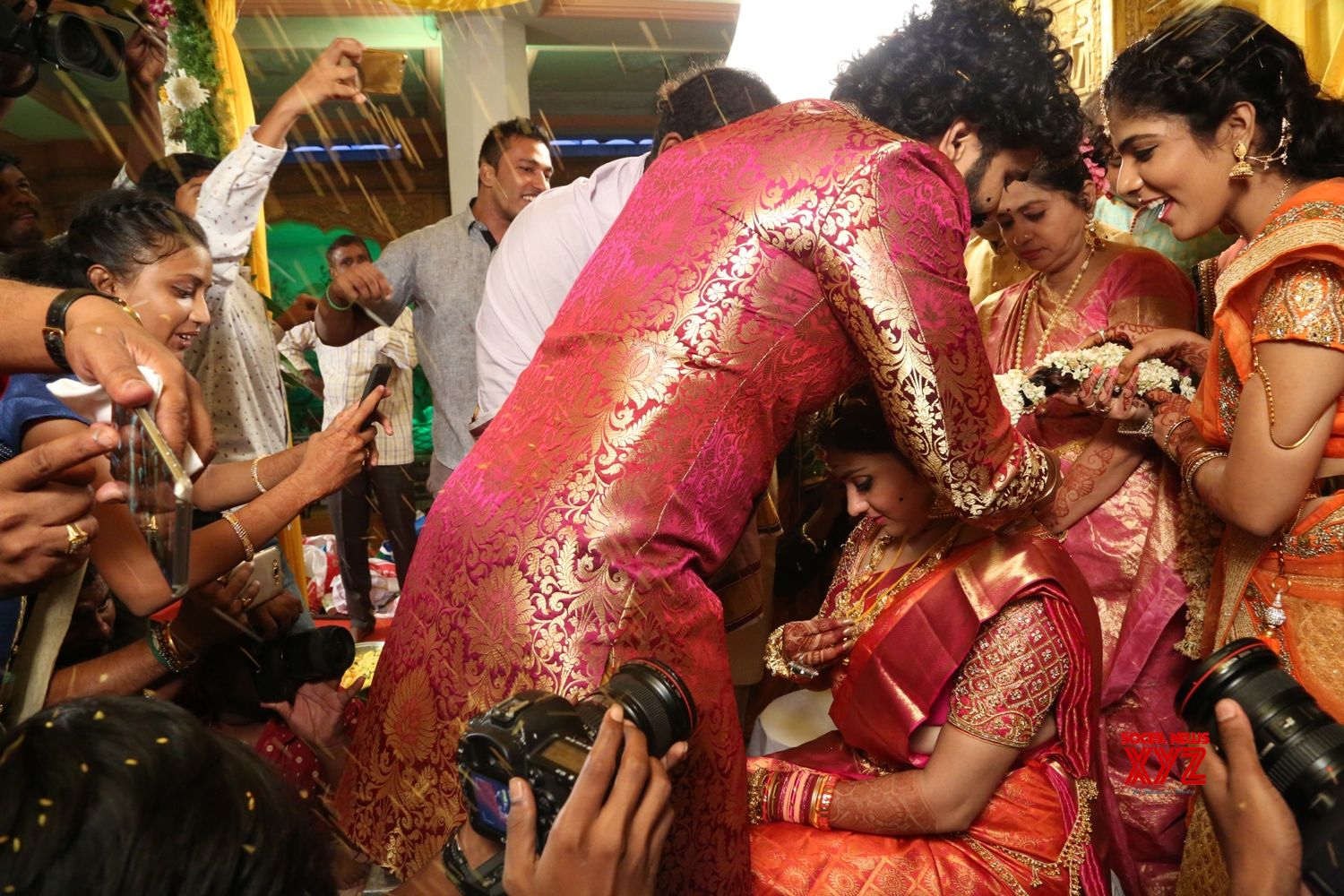 Actress Namitha & Veerandra Chowdhary Wedding Gallery - Social News XYZ