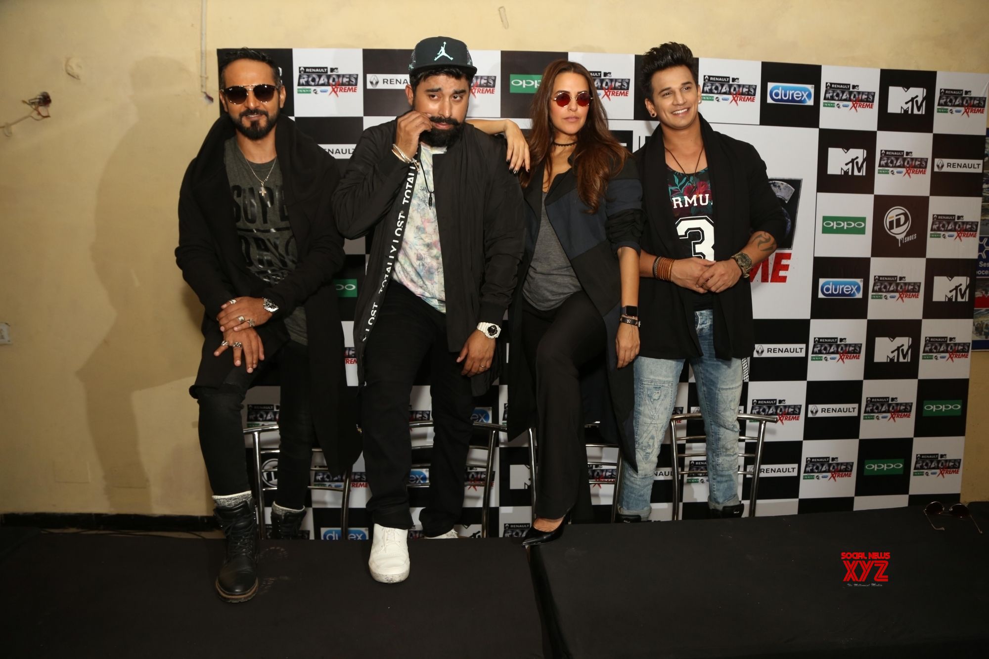 Noida: "Roadies Xtreme" Neha Dhupia, Prince Narula , Rannvijay Singha ...