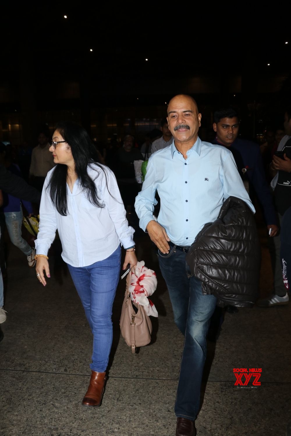 Mumbai: Anushka Sharma's parents Ashima Sharma and Ajay Kumar Sharma ...