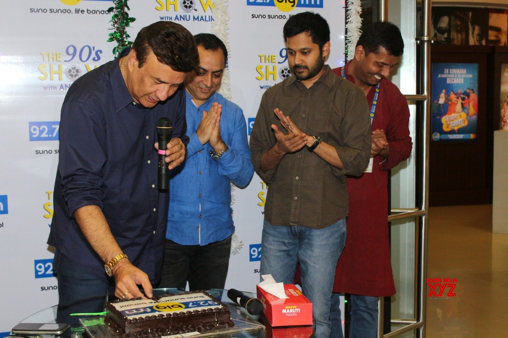 Mumbai: Anu Malik during BIG FM programme - Social News XYZ