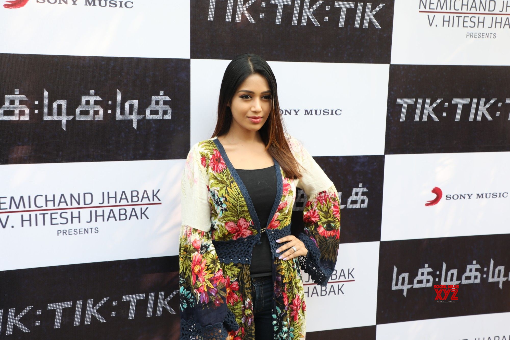 Chennai: Audio launch of film "Tik Tik Tik" Nivetha Pethuraj, Jayam ...