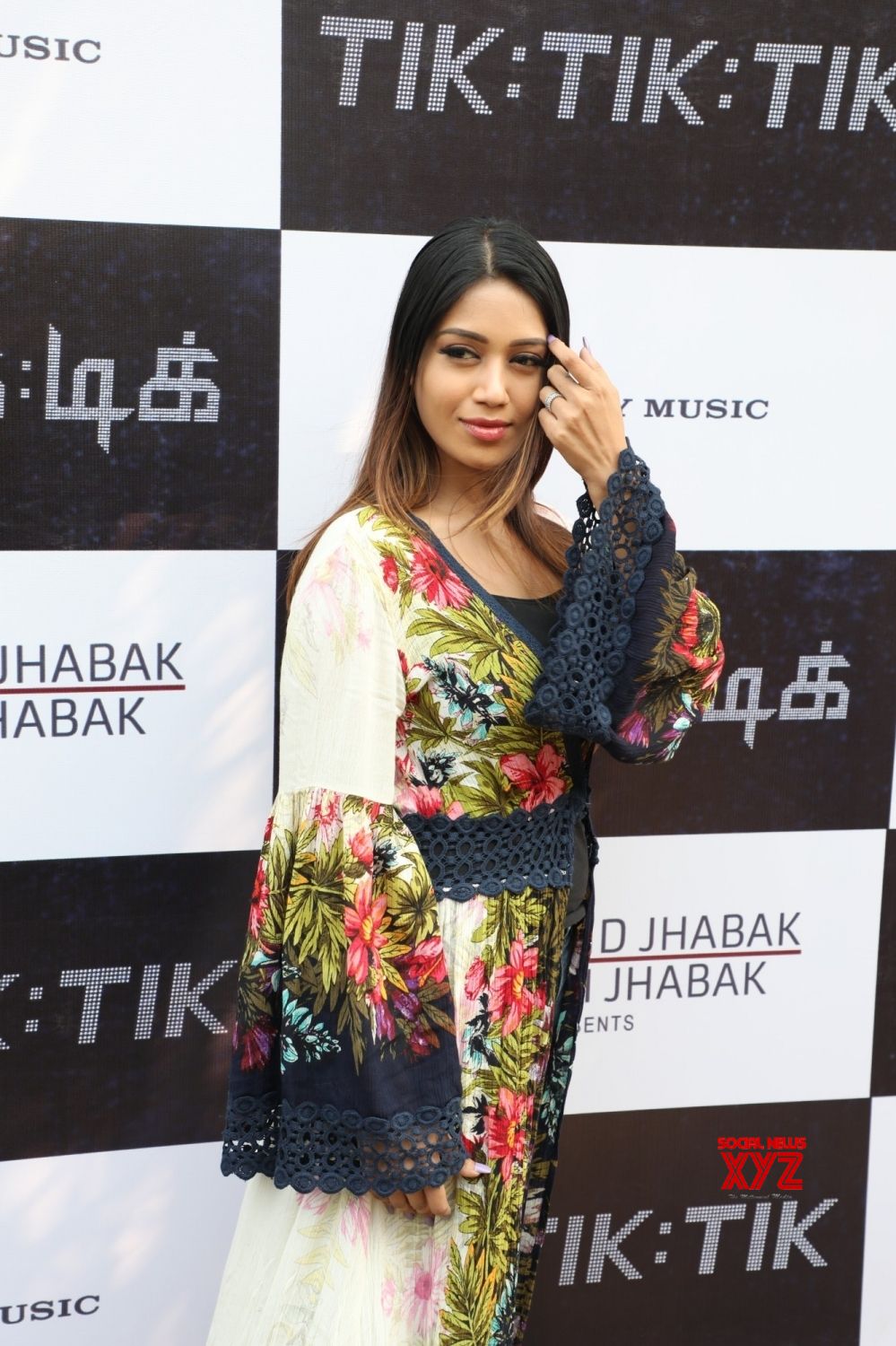 Chennai: Audio launch of film "Tik Tik Tik" Nivetha Pethuraj, Jayam ...