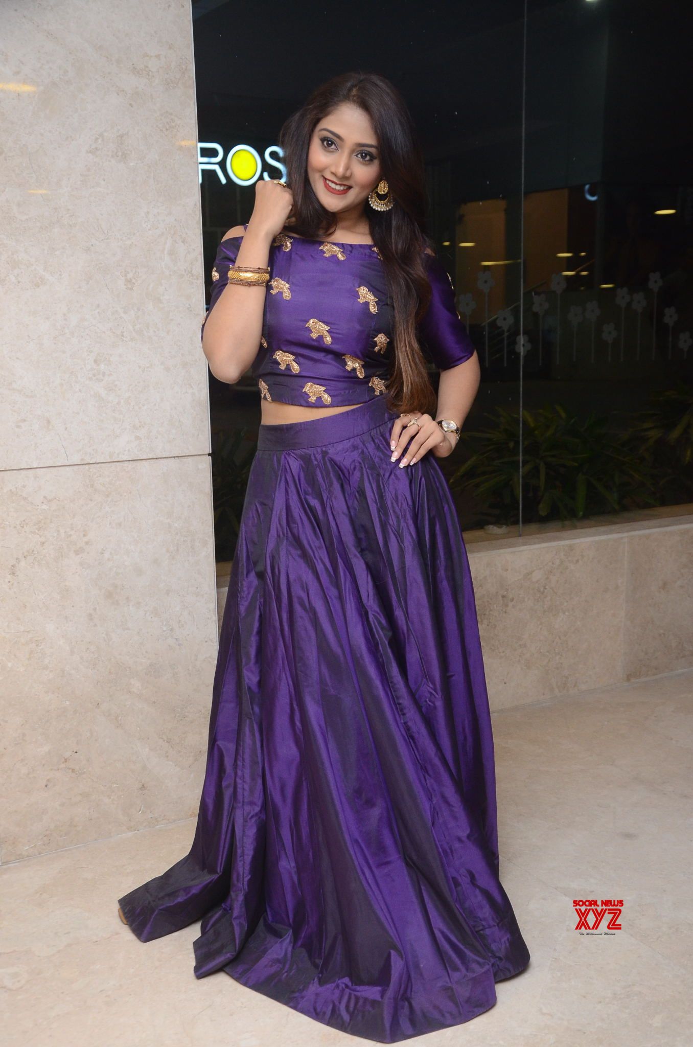 Actress Natasha Doshi Stills From JaiSimha Pre Release Event - Social ...