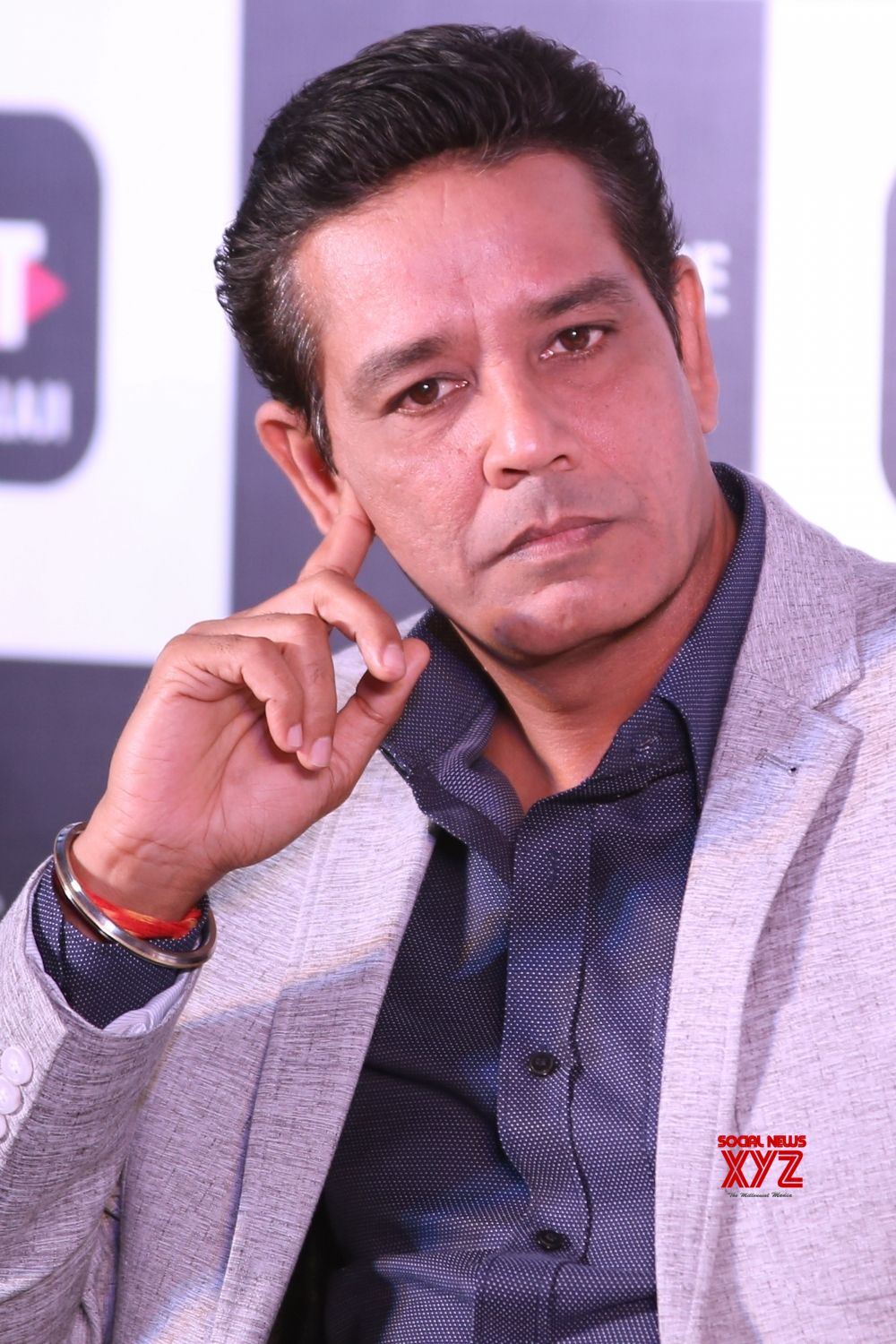 New Delhi: Promotion of web series "The Test Case" Vinay Waikul, Nimrat ...