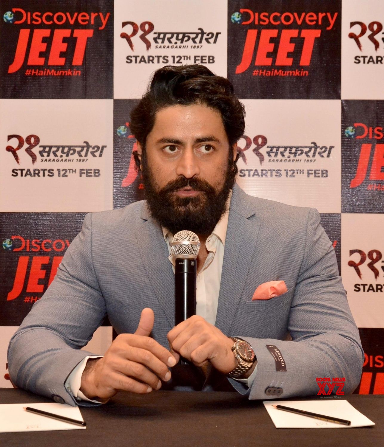 Amritsar: Mohit Raina during a promotional event - Social News XYZ