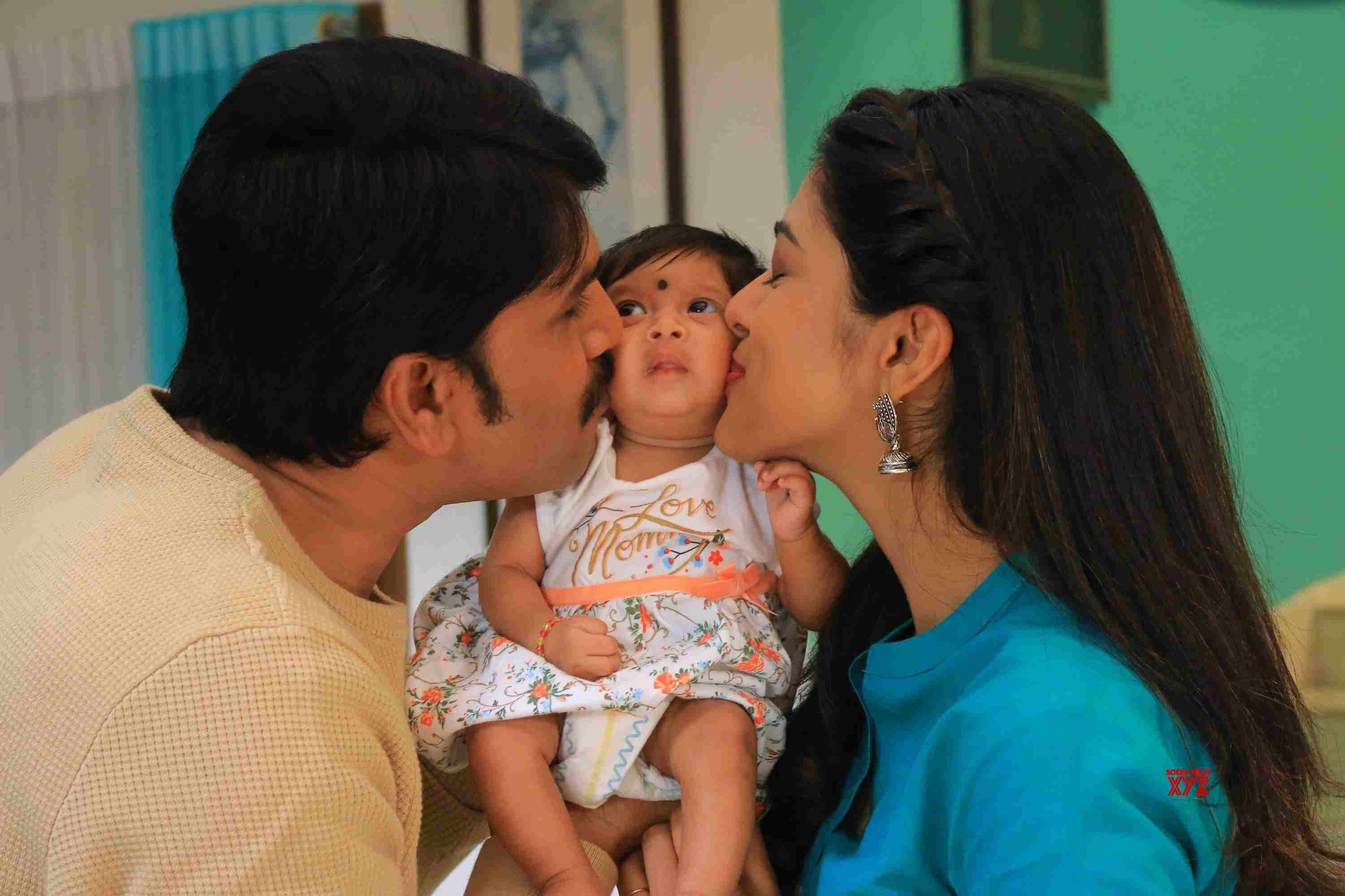 Actor Srinivas Reddy's One Month Old Daughter Stills From Jamba Lakidi ...