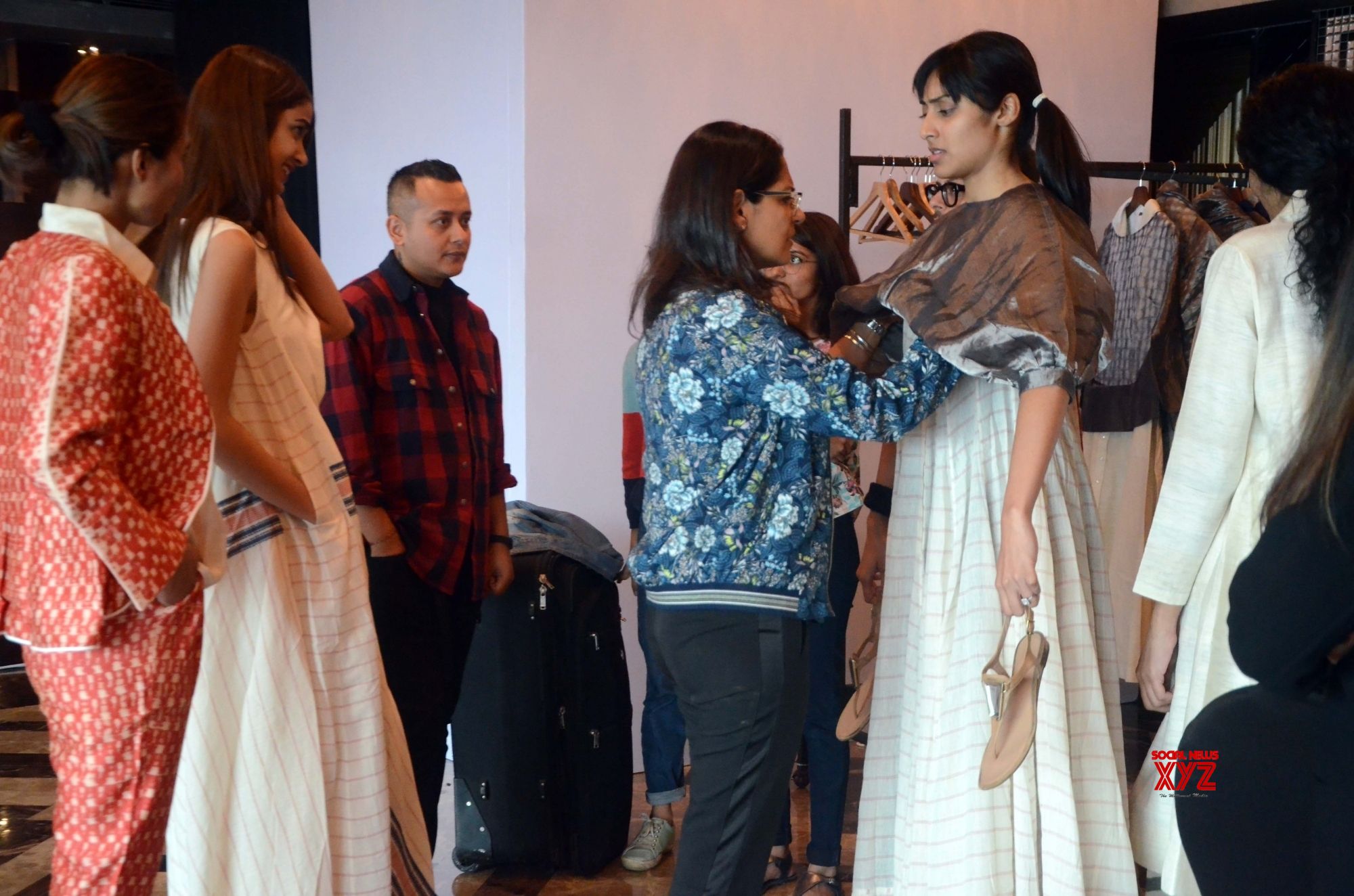 Mumbai: Models at fitting session for Lakme Fashion Week (Batch 2 ...