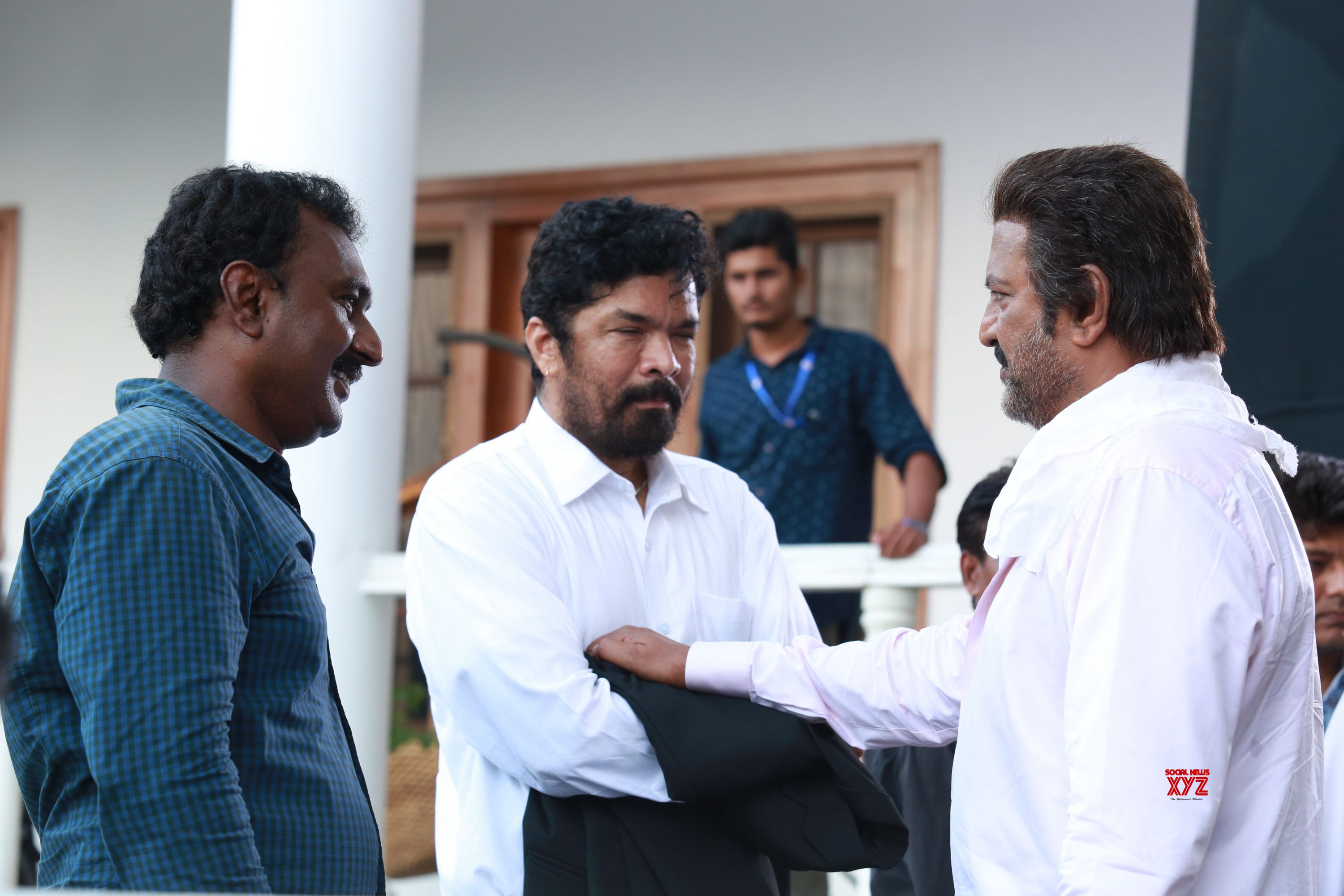 Mohan Babu's Gayatri Working Stills - Social News XYZ